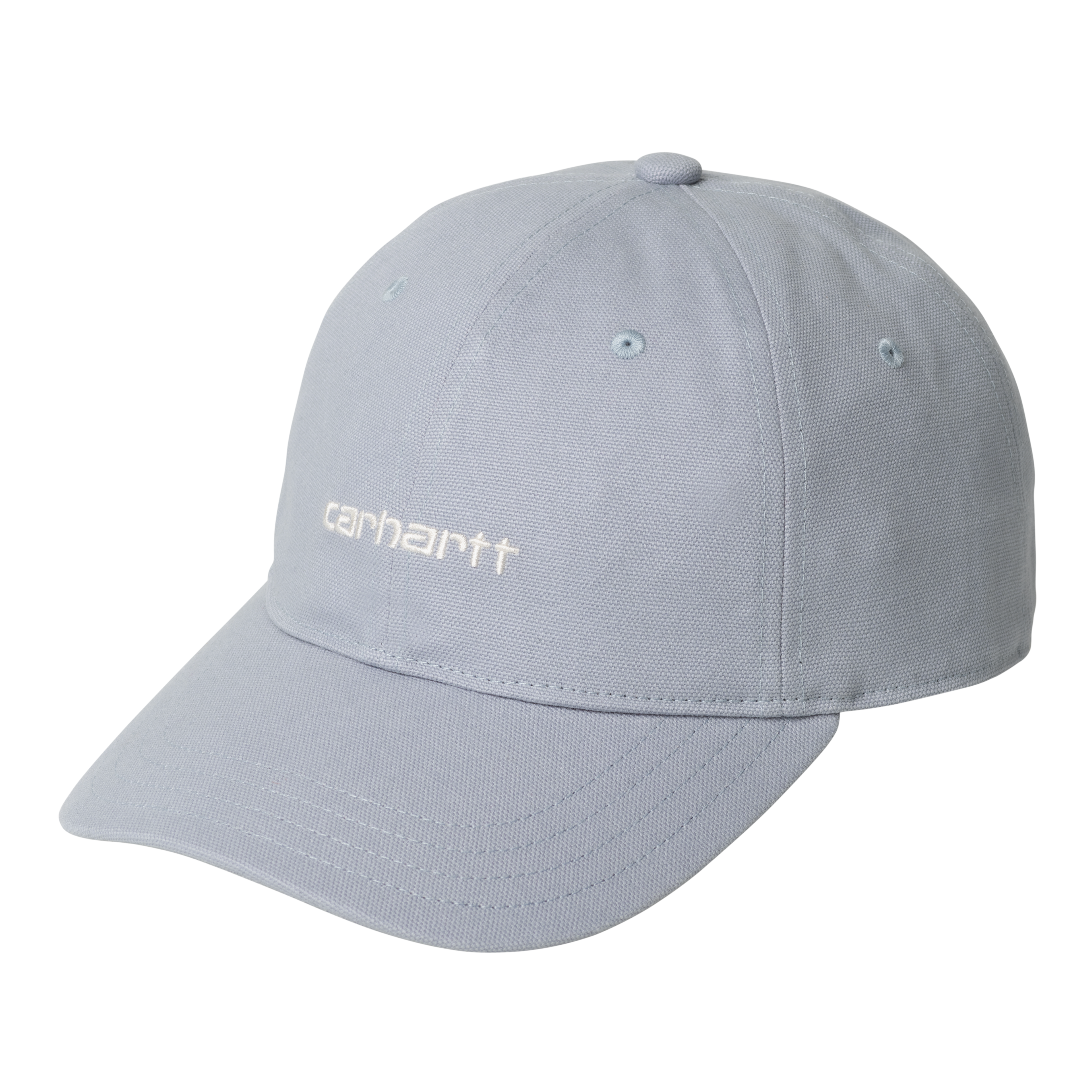 Carhartt WIP Canvas Script Cap, Mirror / Wax | Official Online Store