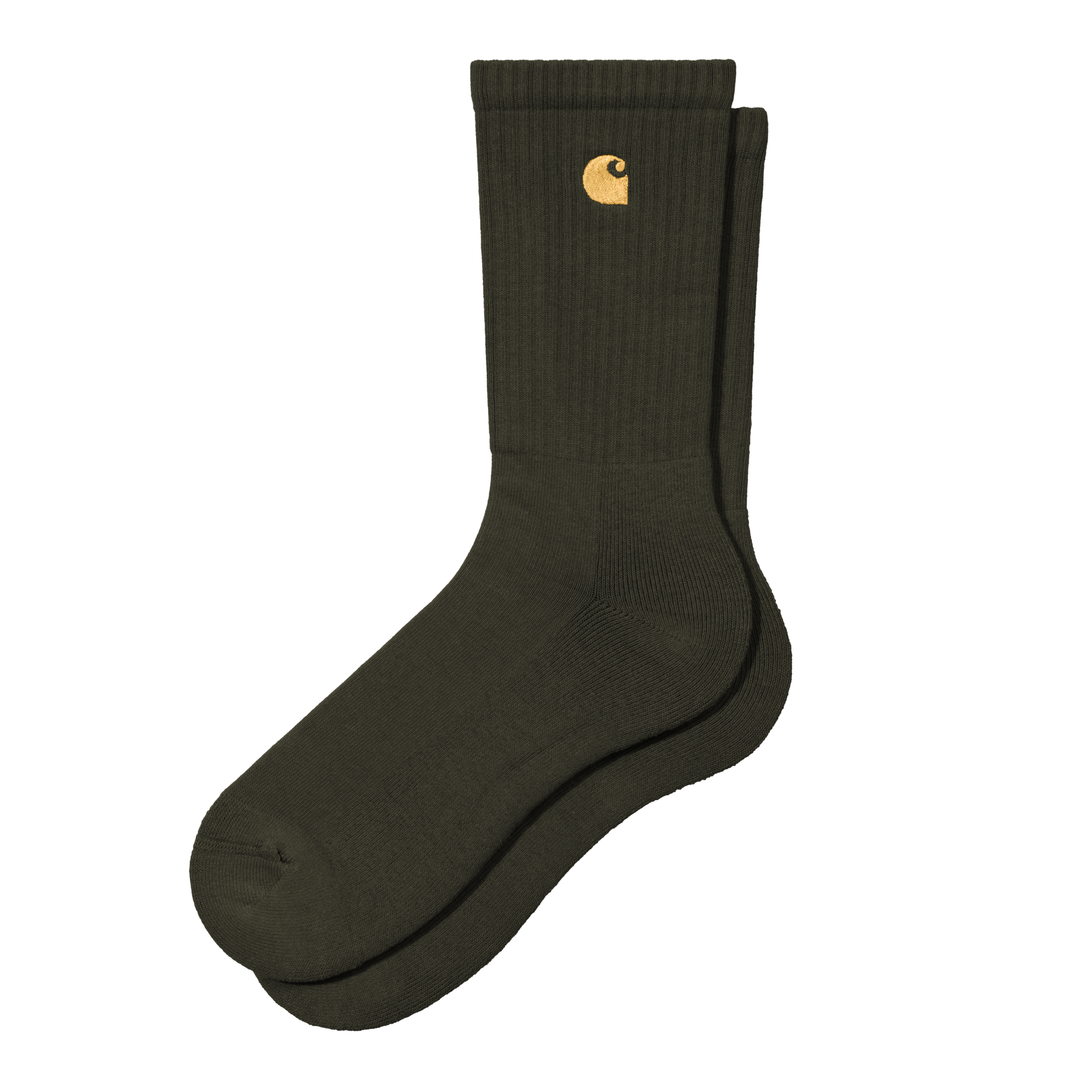 Carhartt WIP Chase Socks, Olive / Gold | Official Online Store