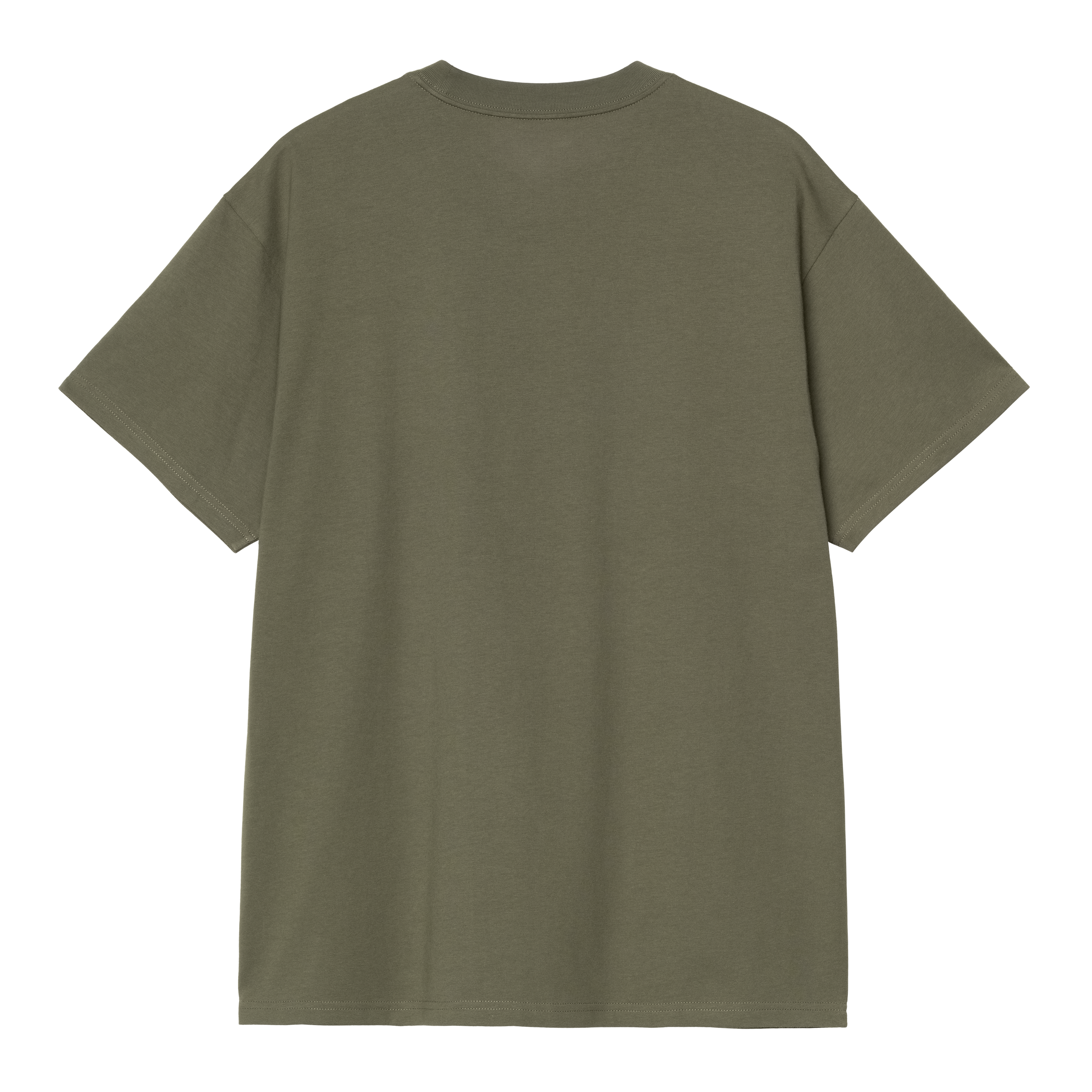 Carhartt WIP S/S Script Embroidery T-Shirt, Leaf / White | Official ...