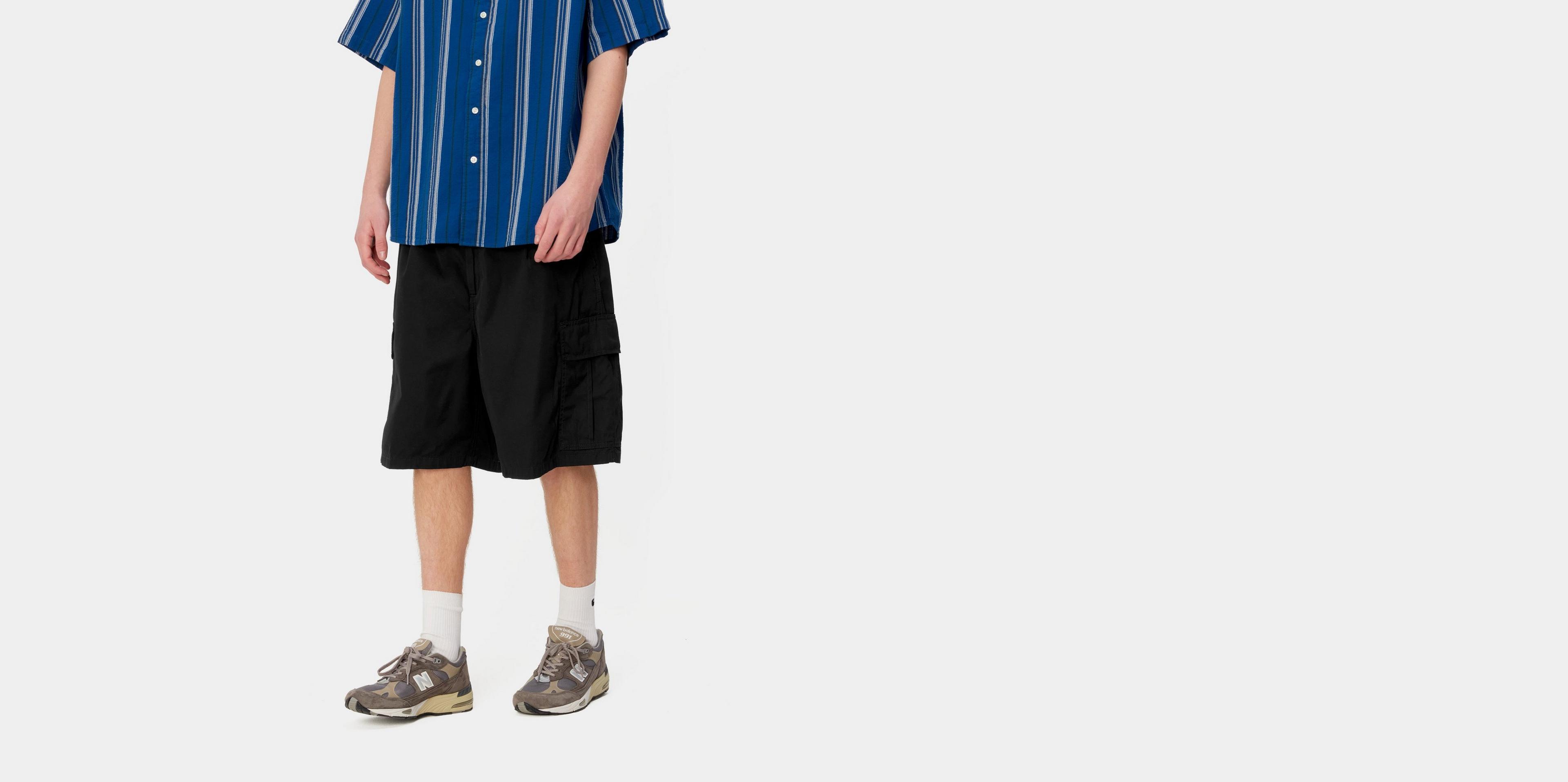 Carhartt WIP Cole Cargo Short, Black | Official Online Store