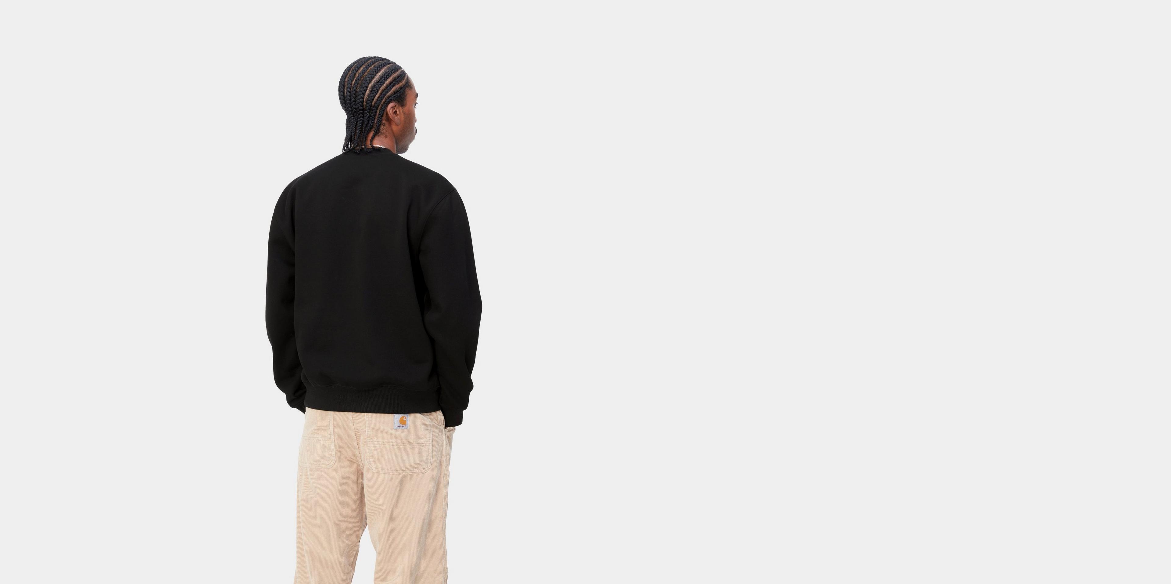 Carhartt WIP Carhartt Sweatshirt, Black / Black | Official Online Store