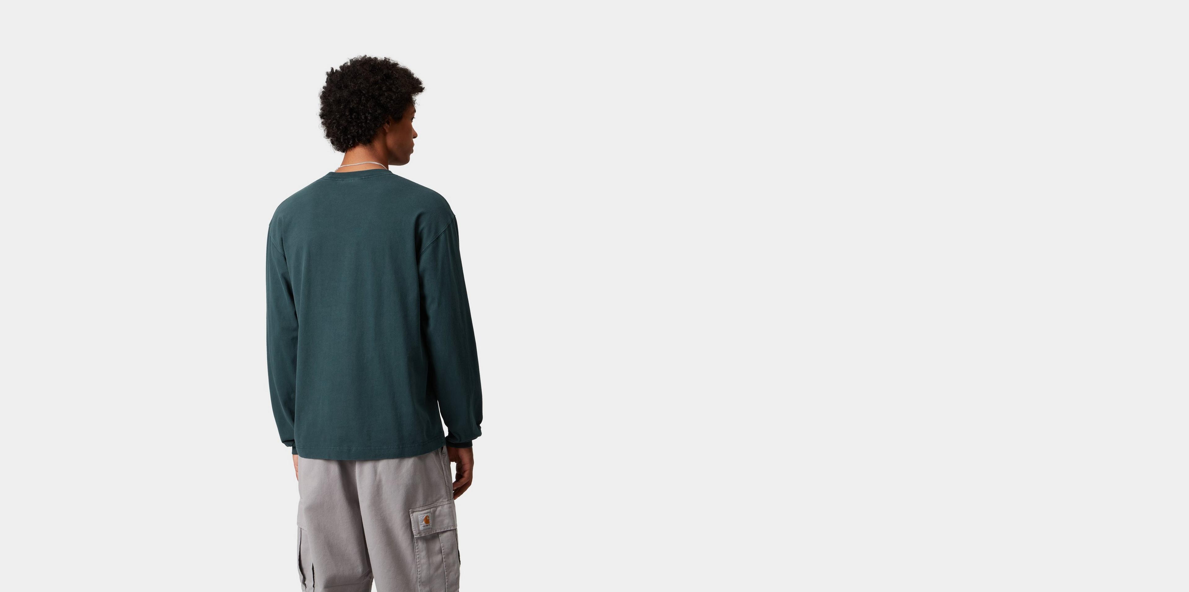 Carhartt WIP L/S Vista T-Shirt, Deep Lagoon | Official Online Store