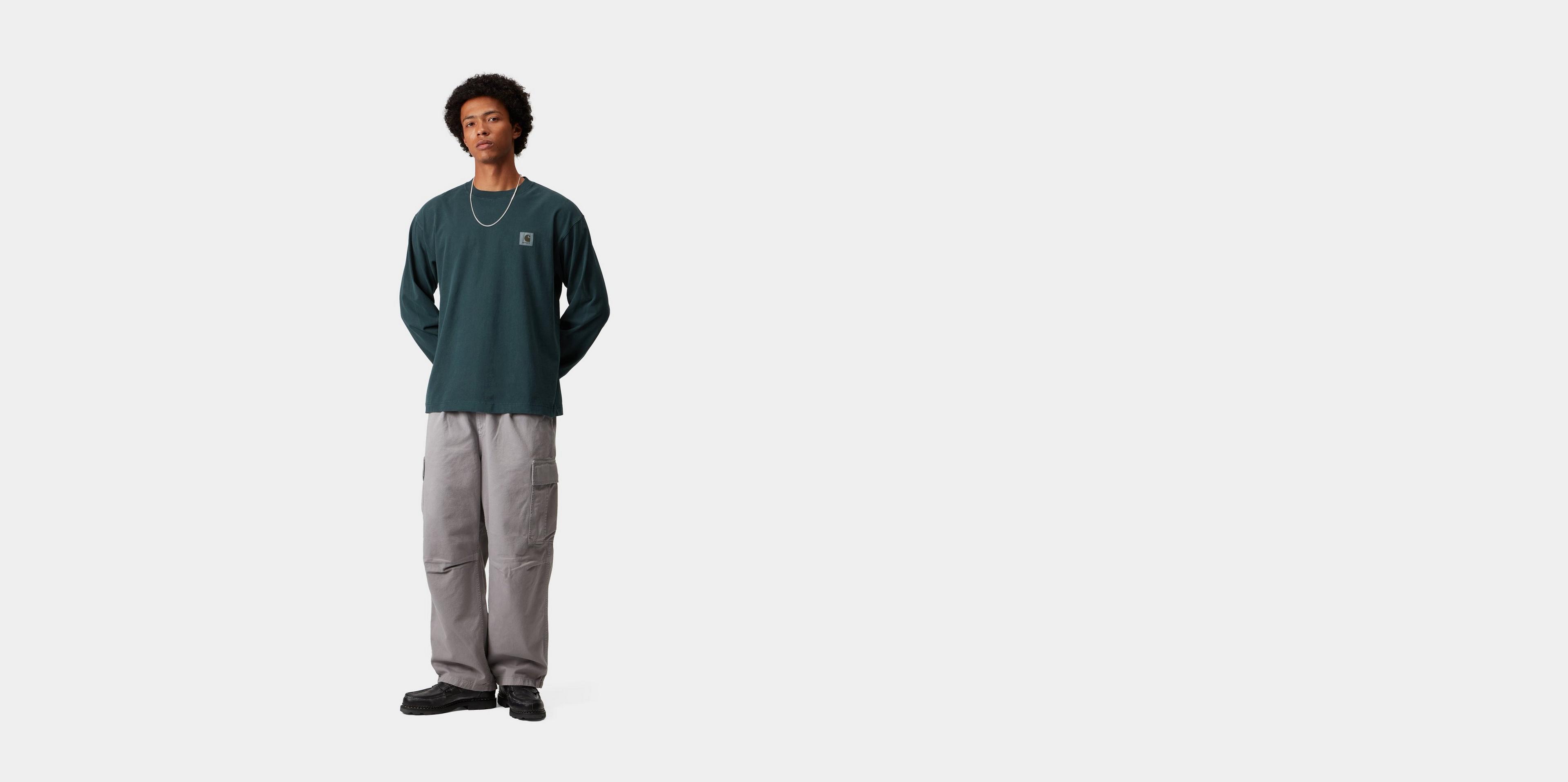 Carhartt WIP L/S Vista T-Shirt, Deep Lagoon | Official Online Store