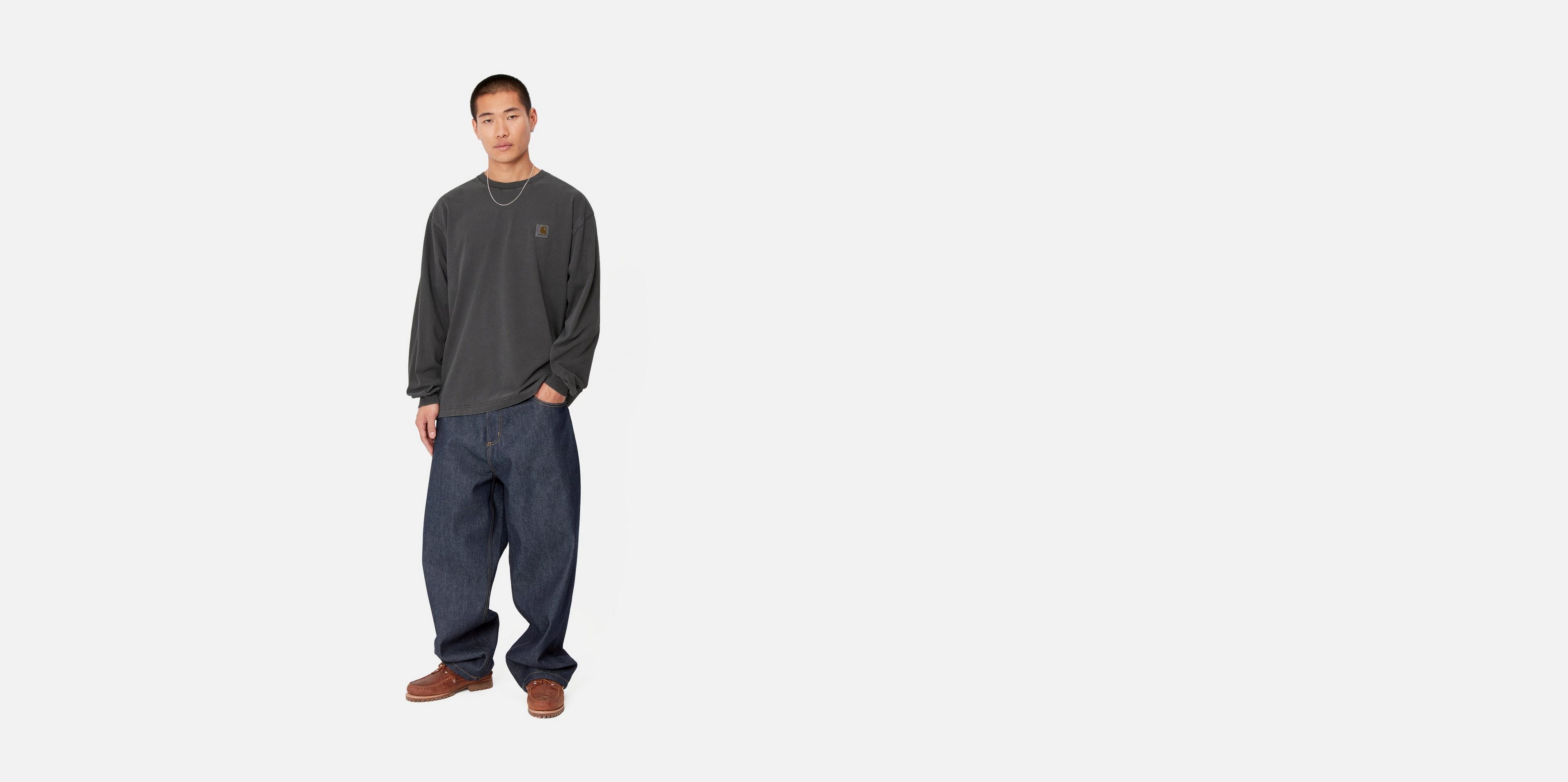 Carhartt WIP L/S Vista T-Shirt, Black | Official Online Store
