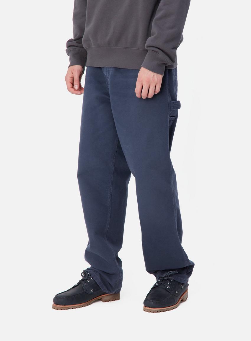 Carhartt WIP Single Knee Pant, Air Force Blue | Official Carhartt WIP Single Knee Pant, Air Force Blue | Official