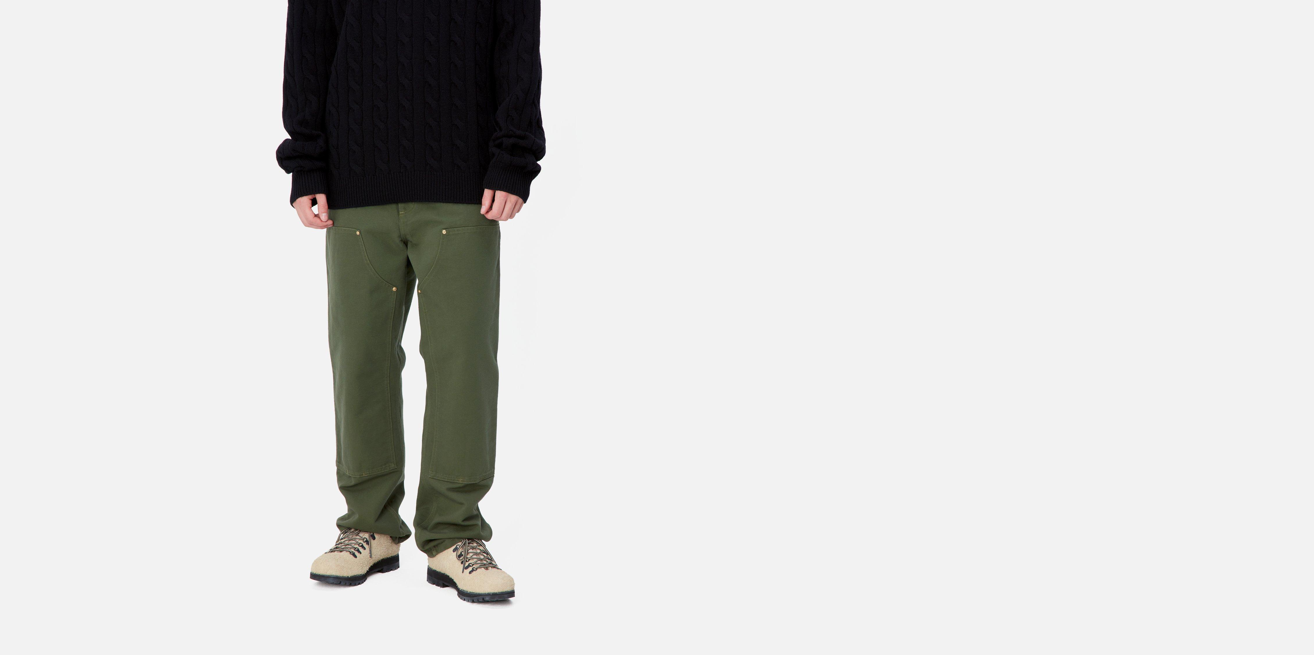Carhartt WIP Double Knee Pant, Tarragon | Tienda oficial en Línea