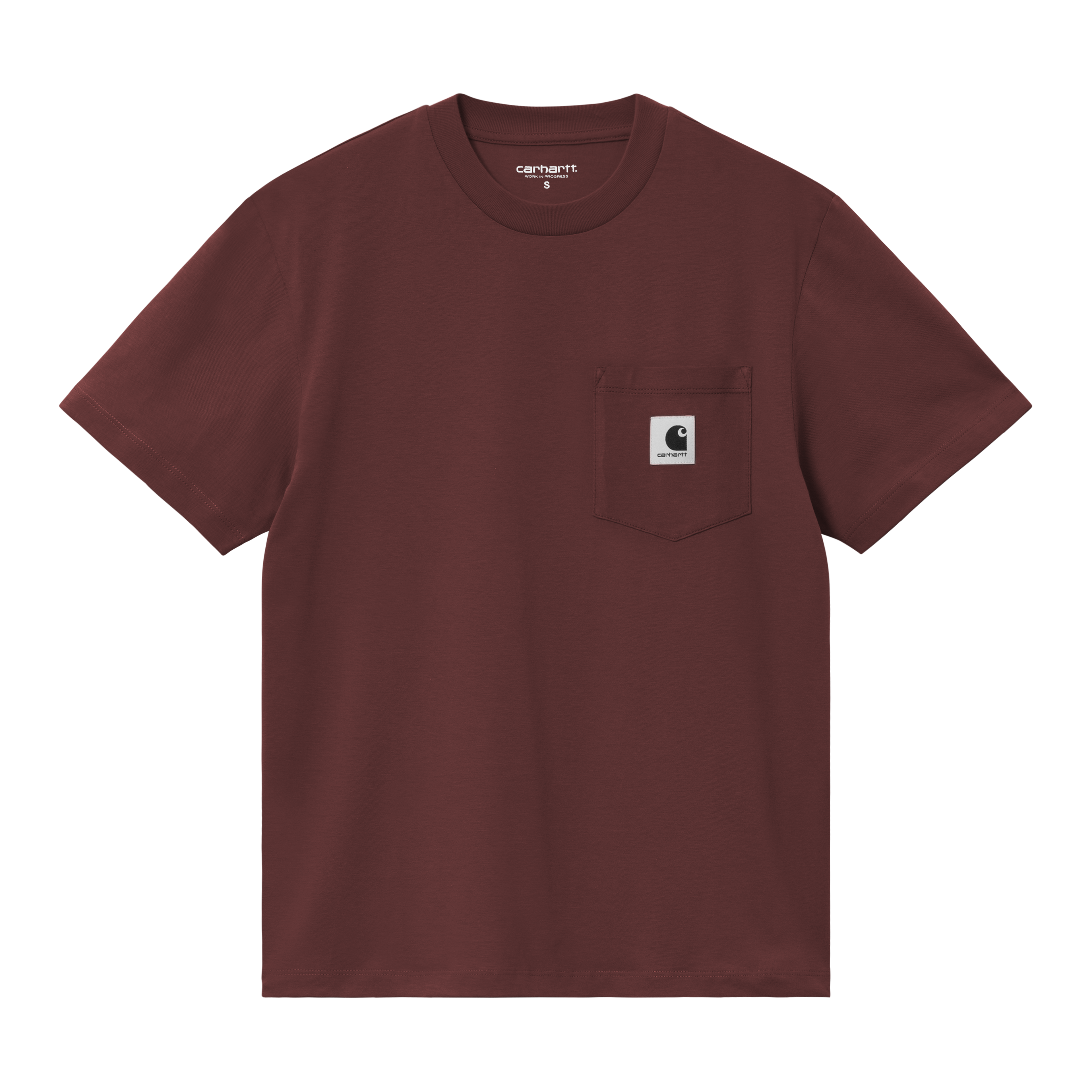 Carhartt WIP Women's S/S Pocket T-Shirt, Amarone | Official Online Store