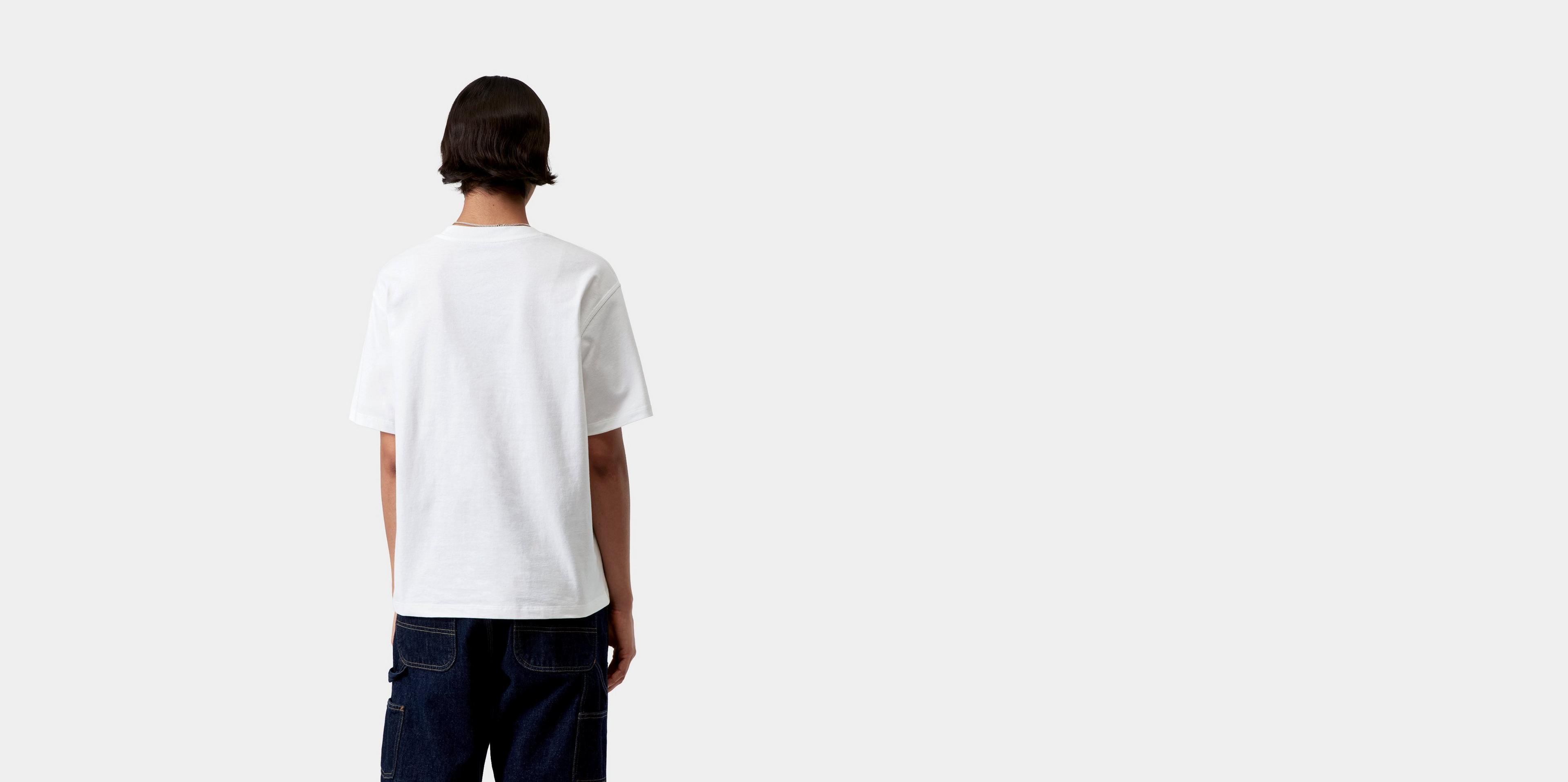 Carhartt WIP W' S/S American Script T-Shirt, White | Official Online Store