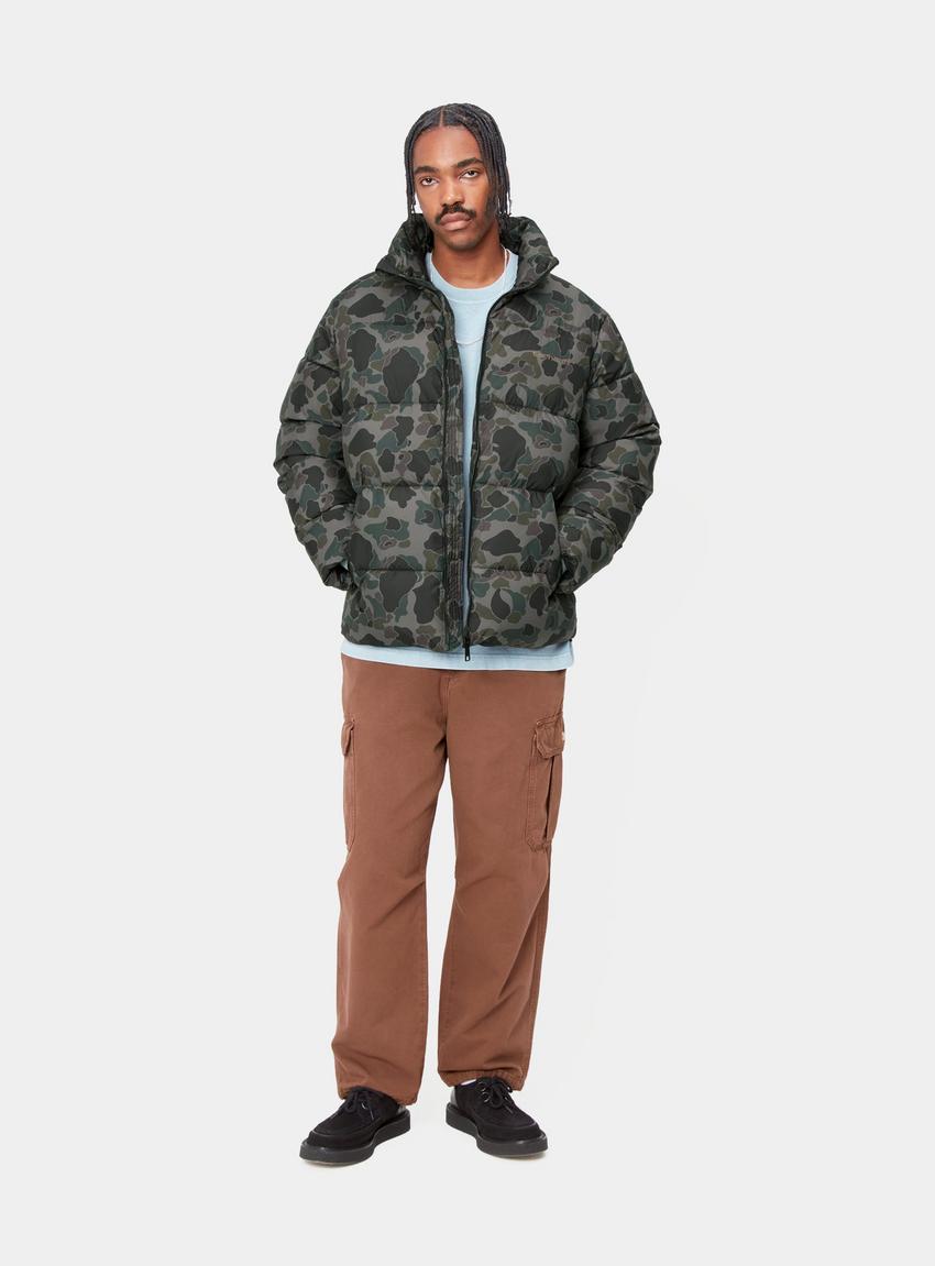 Carhartt WIP Springfield Jacket, Camo Duck, Grey / Hamilton Carhartt WIP Springfield Jacket, Camo Duck, Grey / Hamilton