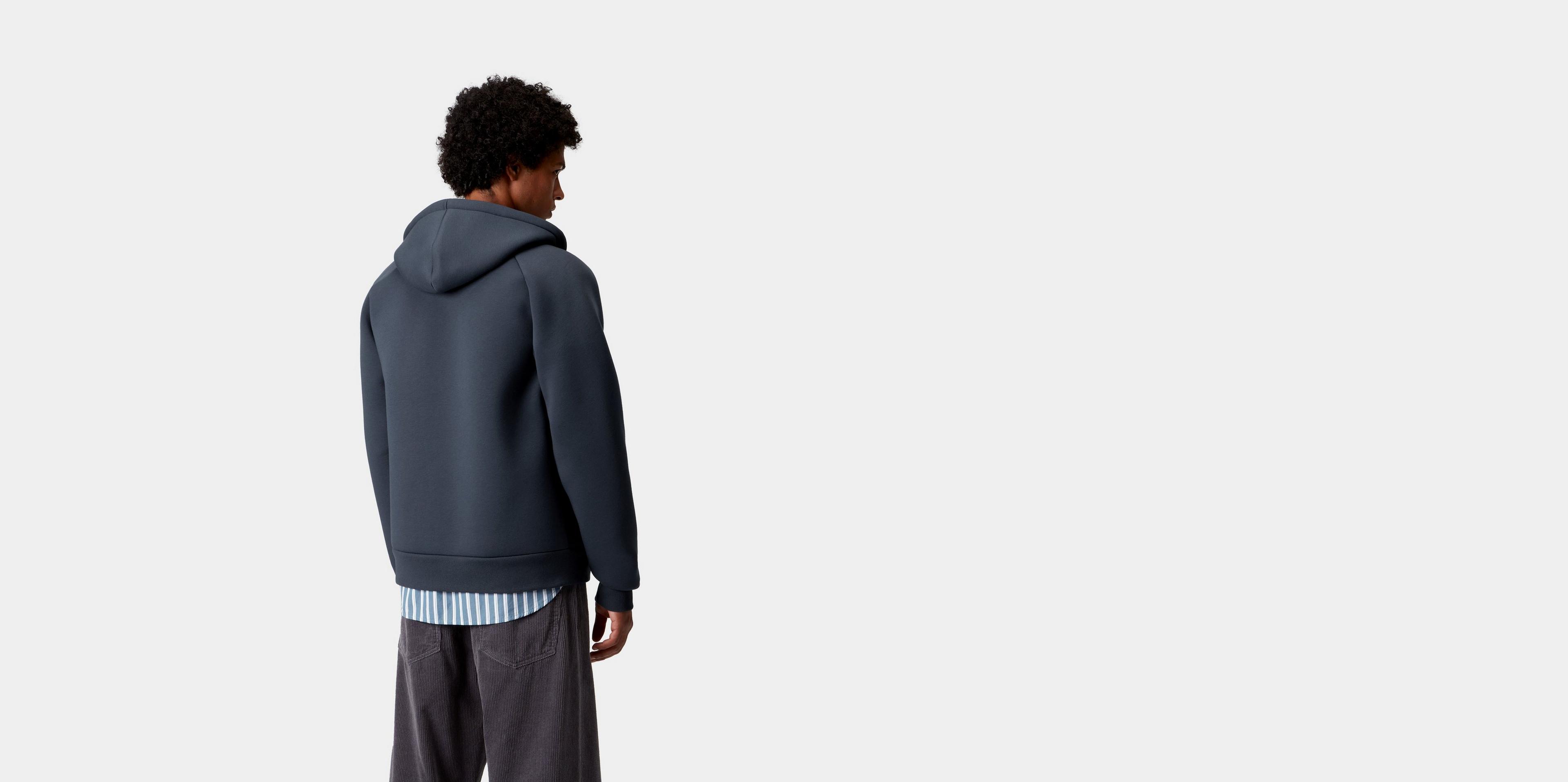 Carhartt WIP Car-Lux Hooded Jacket, Jupiter / Grey | Official Online Store