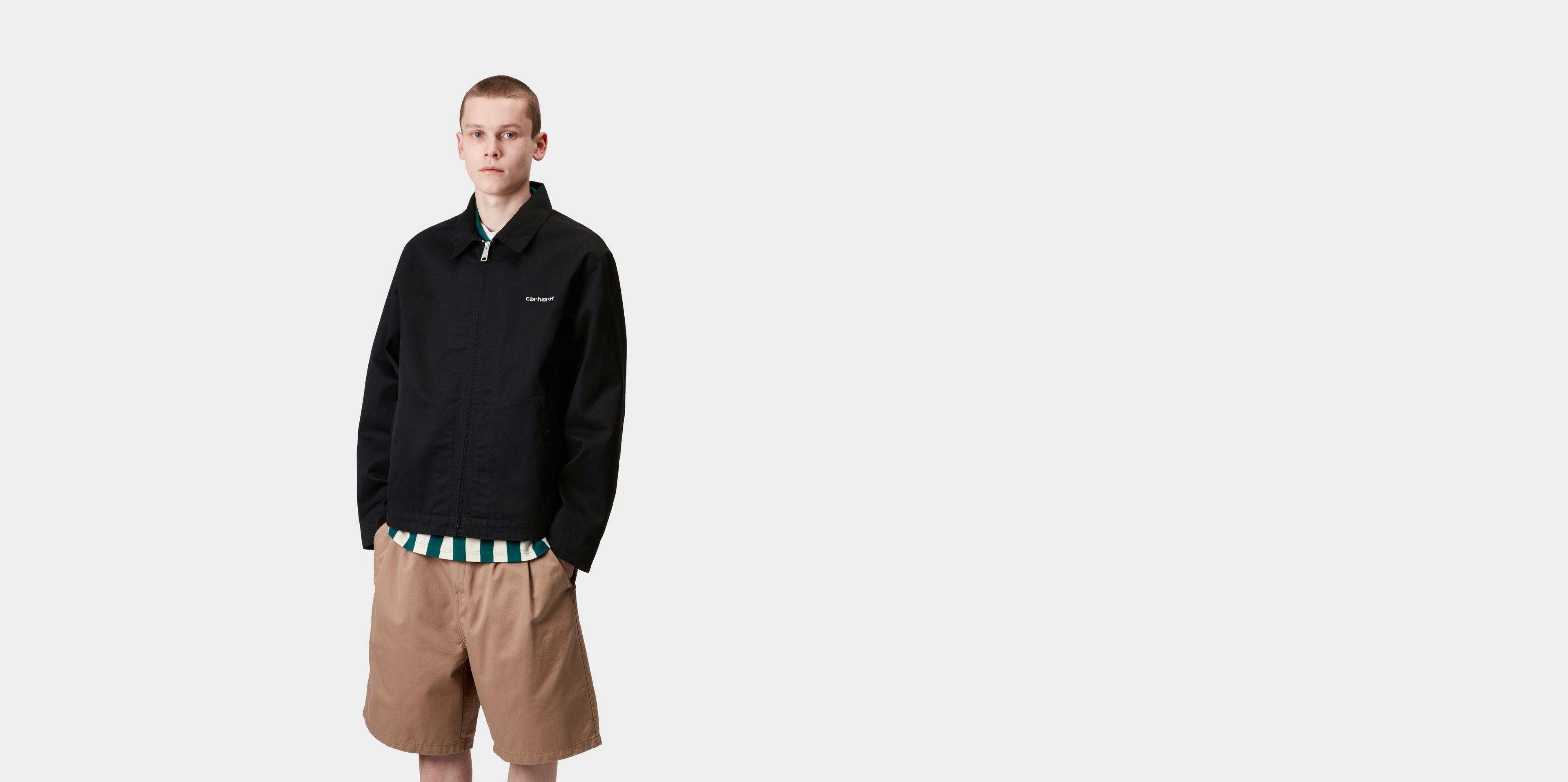 Carhartt WIP Module Script Jacket, Black / White | Loja online oficial