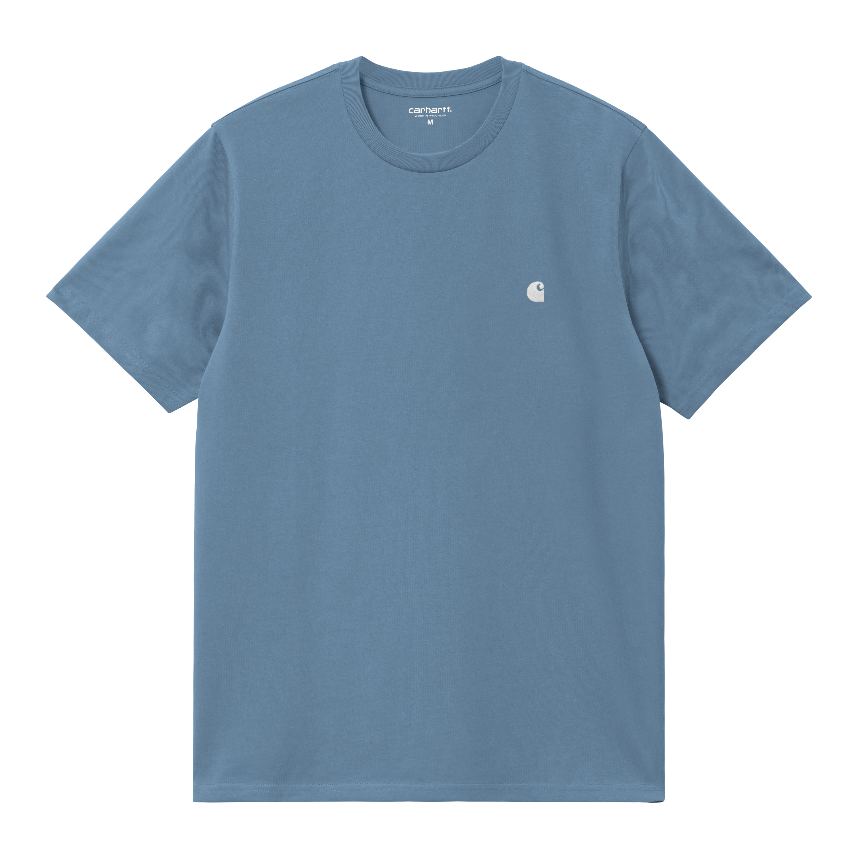 Carhartt WIP S/S Madison T-Shirt, Icy Water / White | Tienda oficial en ...