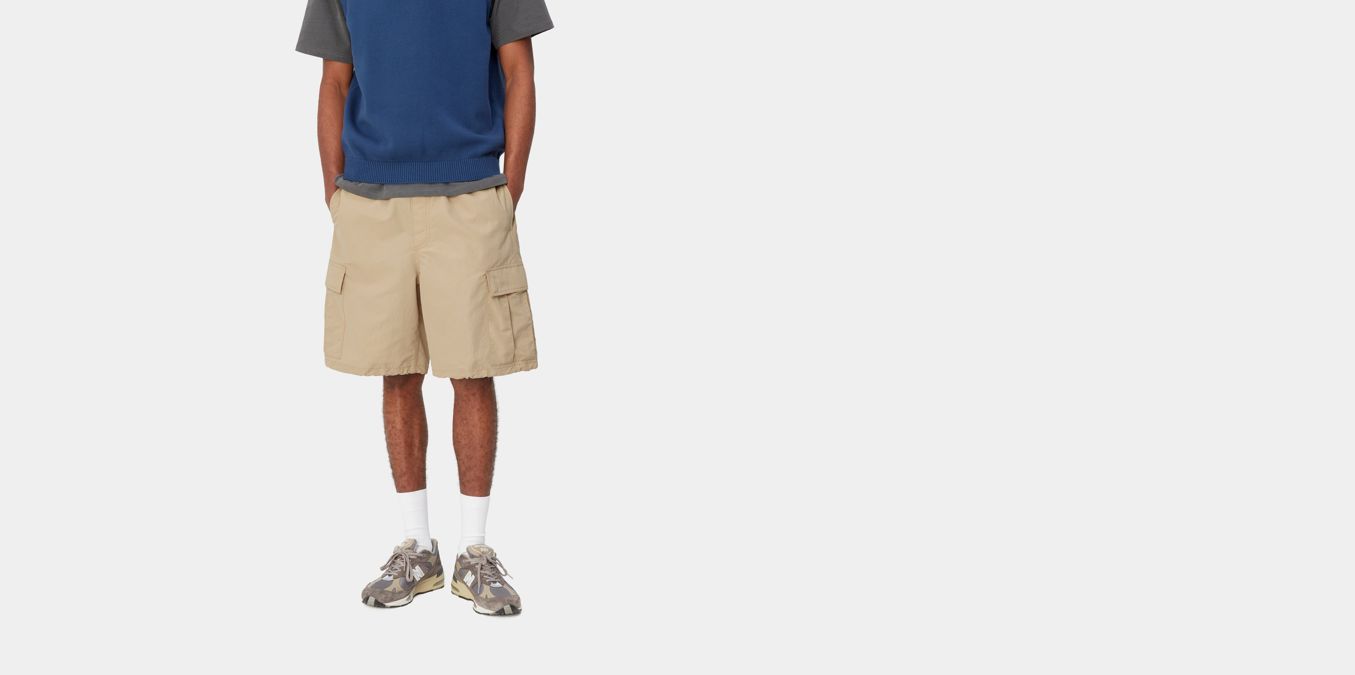 Carhartt WIP Evers Cargo Short (100% Nylon Ripstop, 4 oz) | King's Cross
