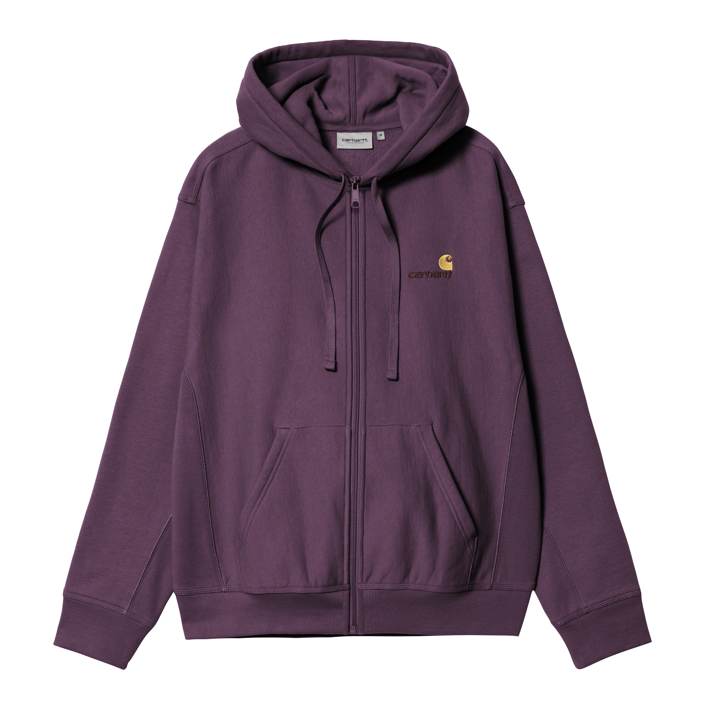 Carhartt WIP Hooded American Script Jacket, Huckleberry | Boutique en ...
