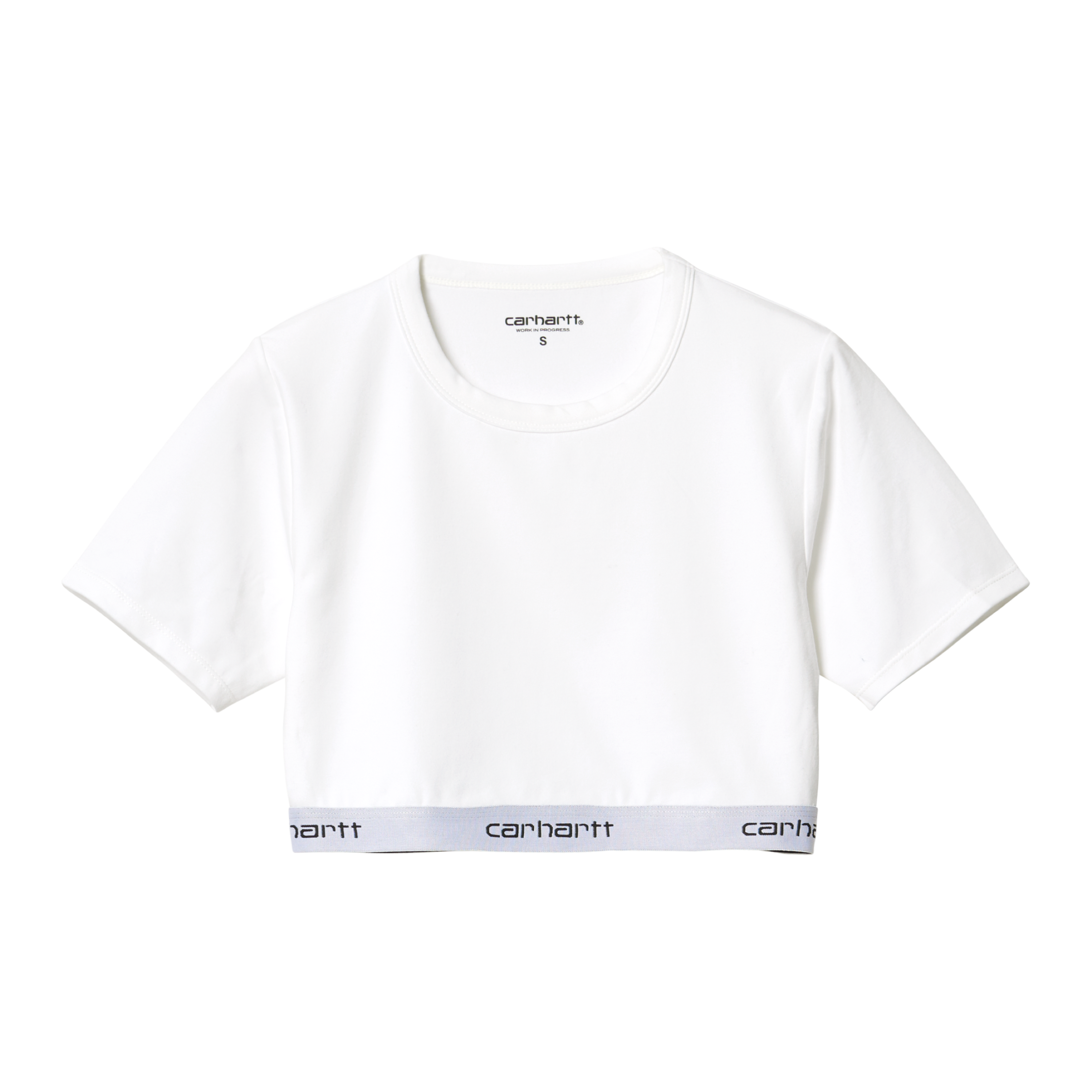 Carhartt WIP W' Script Crop Top, White | Official Online Store