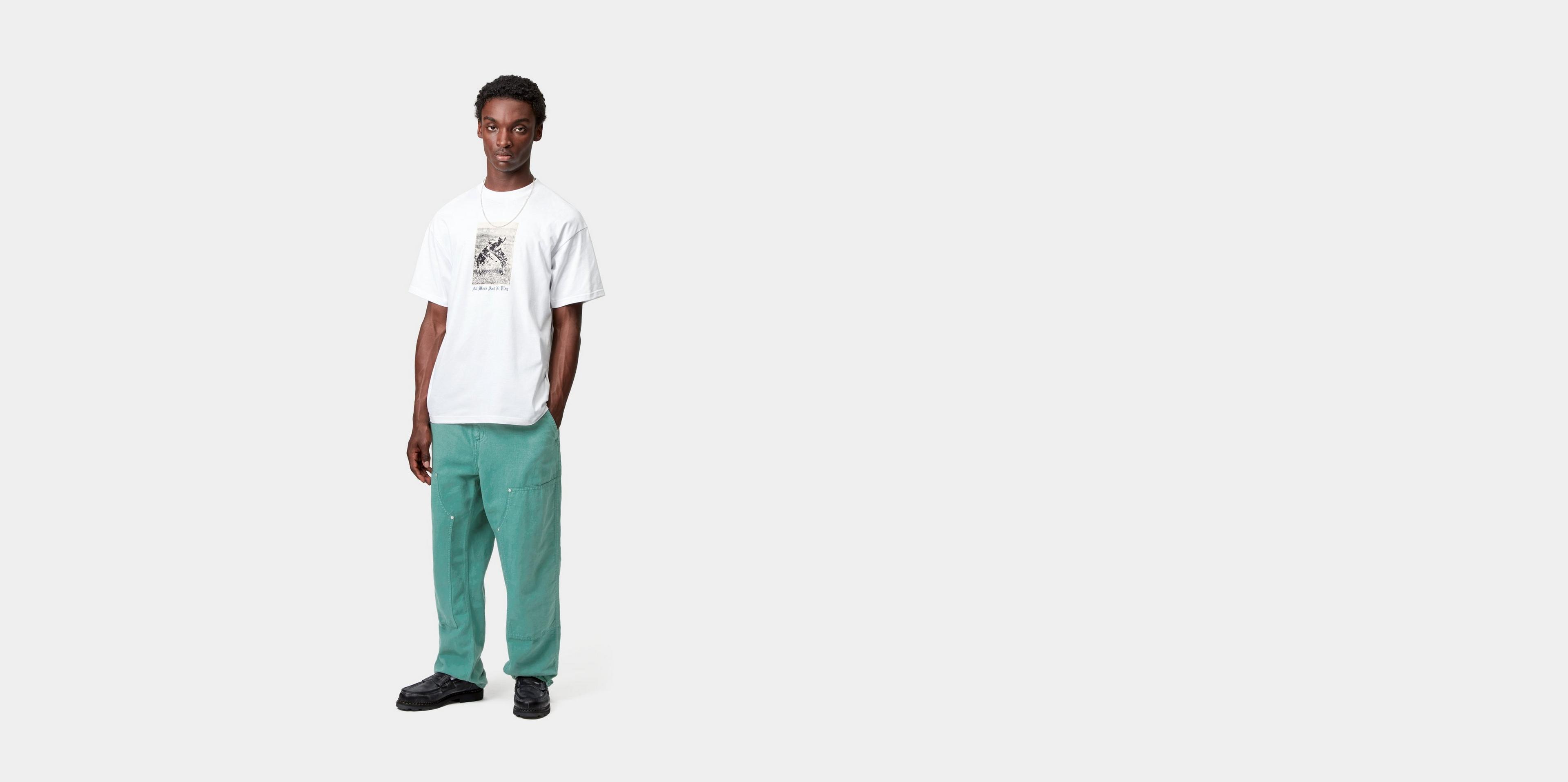 Carhartt WIP Walter Double Knee Pant, Saguaro | Official Online Store