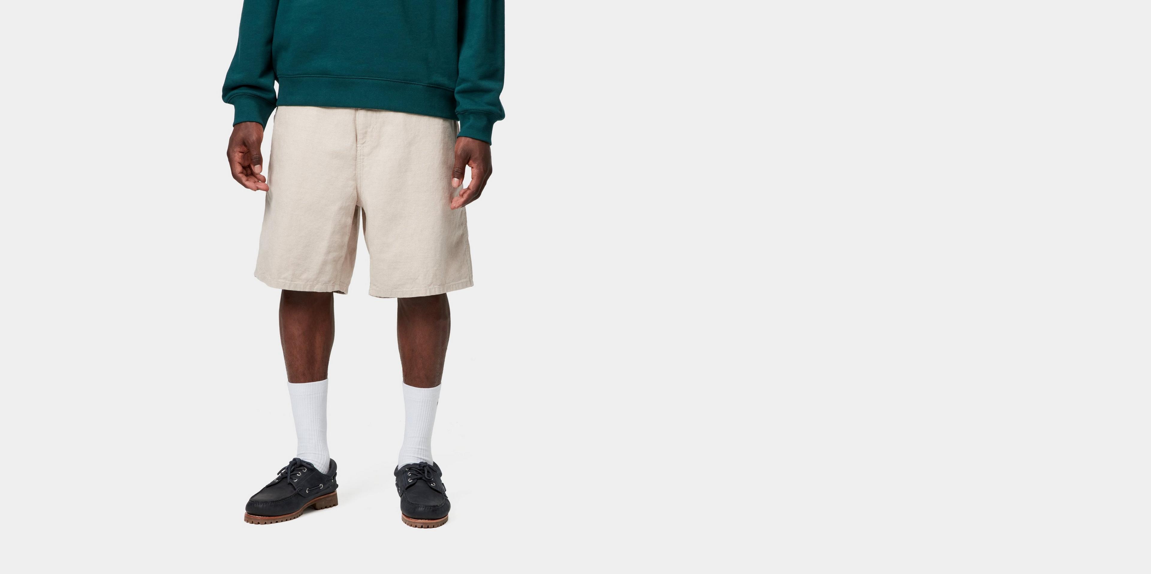 Carhartt WIP Walter Single Knee Short, Natural | Official Online Store