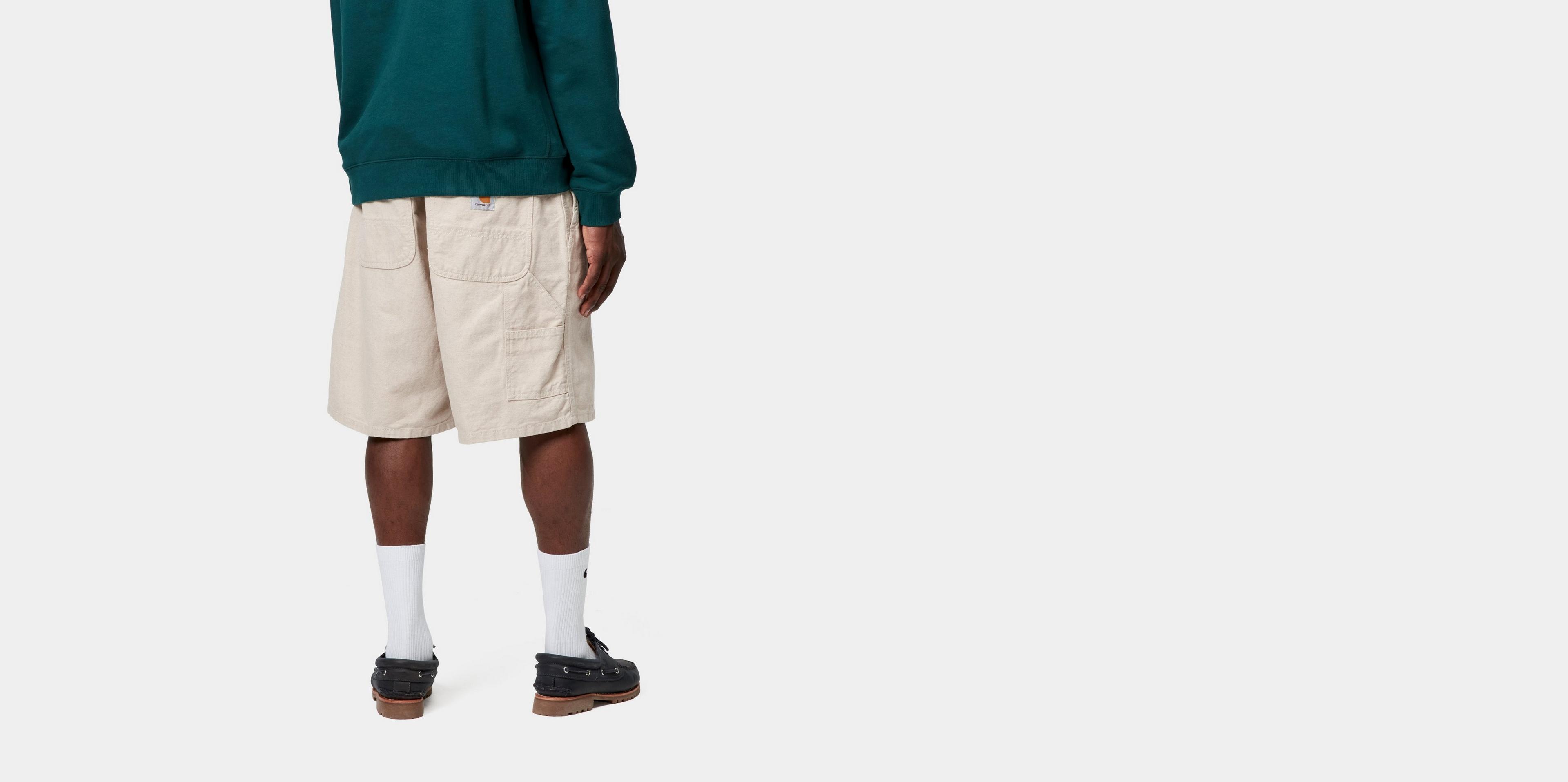 Carhartt WIP Walter Single Knee Short, Natural | Official Online Store