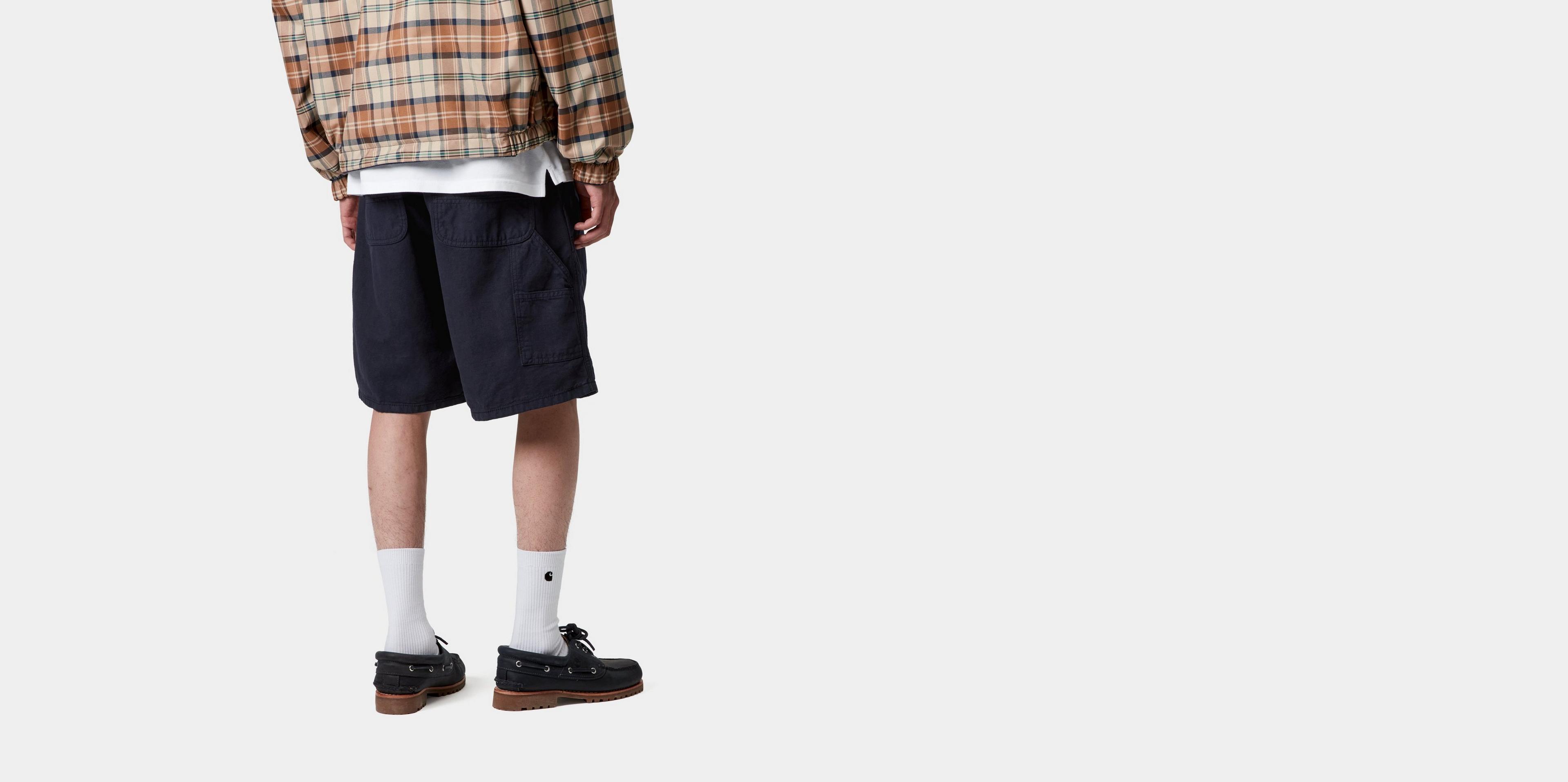 Carhartt WIP Walter Single Knee Short, Dark Navy | Official Online Store