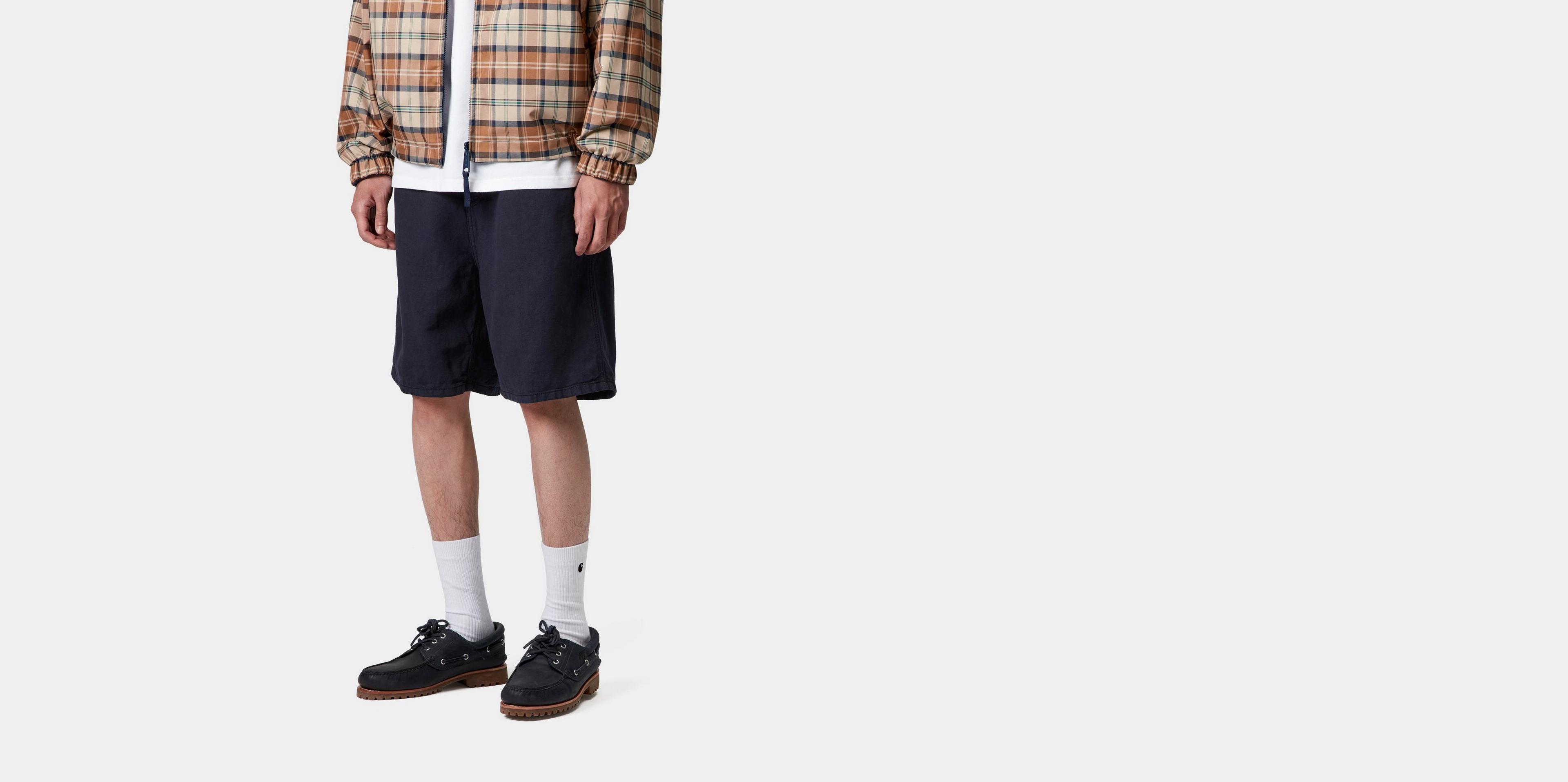 Carhartt WIP Walter Single Knee Short, Dark Navy | Official Online Store