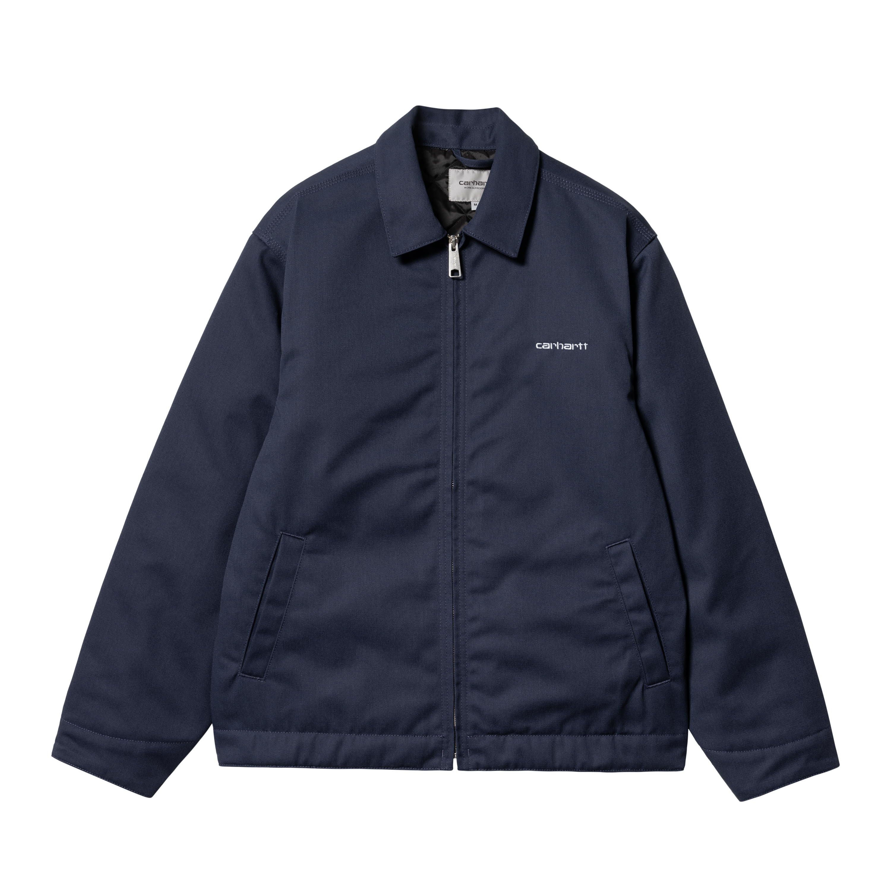 Carhartt WIP Module Script Jacket, Air Force Blue / White | Loja online ...