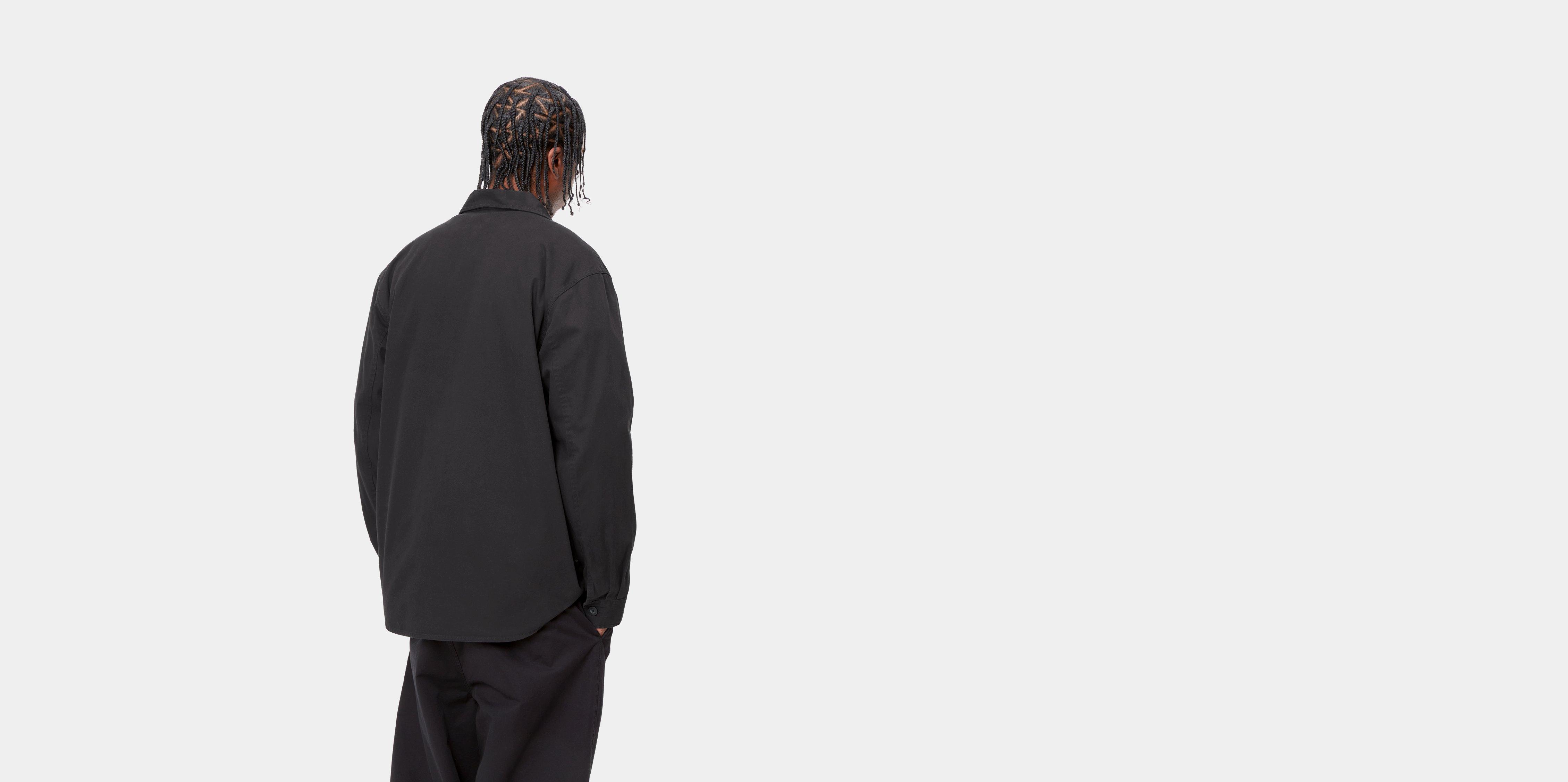 Carhartt WIP L/S Tracker Shirt, Black | Tienda oficial en Línea