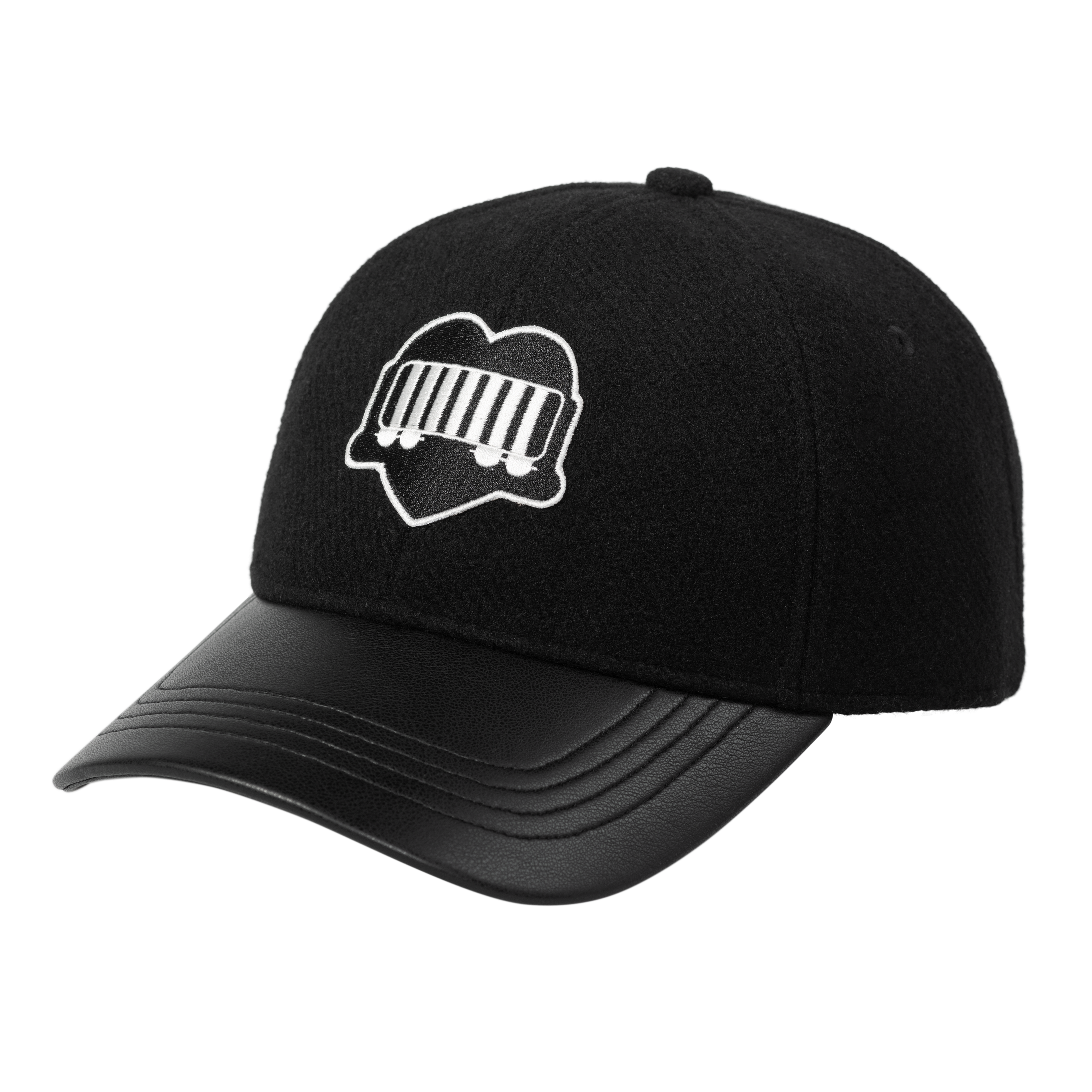 Carhartt WIP Heart Train Cap, Black / Black | Official Online Store