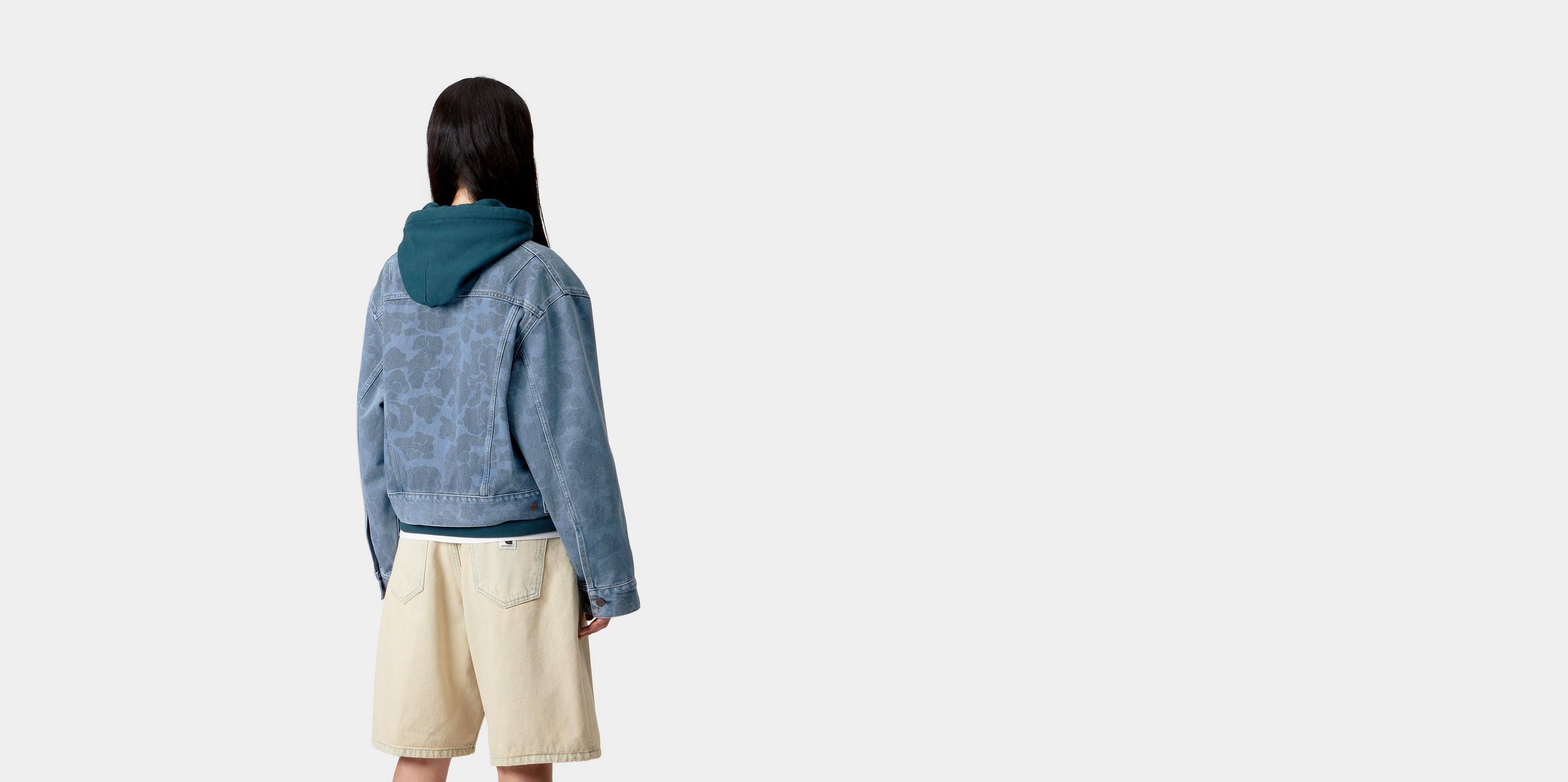 Carhartt WIP Women's Duck Orell Jacket, Camo Duck, Blue | Official ...