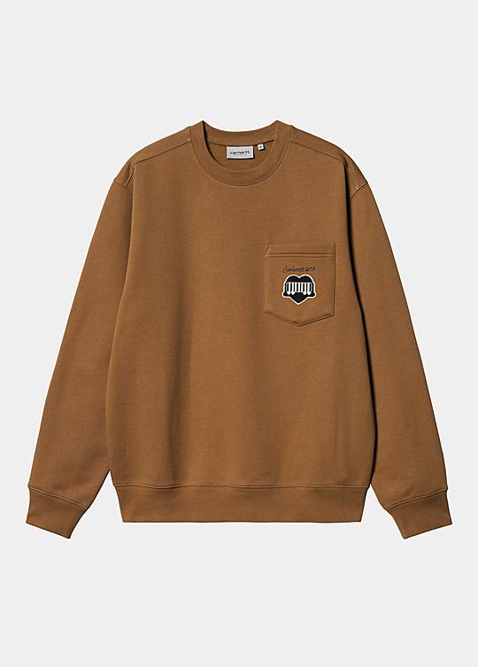 Carhartt WIP Brown Ducks Bomber, Hamilton Brown / Wax Carhartt WIP Brown Ducks Bomber, Hamilton Brown / Wax