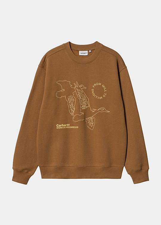 Carhartt WIP Heart Train Pocket Sweat, Black | Official Carhartt WIP Heart Train Pocket Sweat, Black | Official