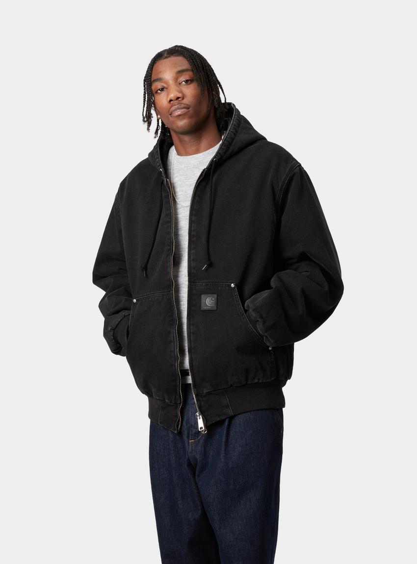 Carhartt WIP OG Active Rivet Jacket, Black | Official Online Carhartt WIP OG Active Rivet Jacket, Black | Official Online