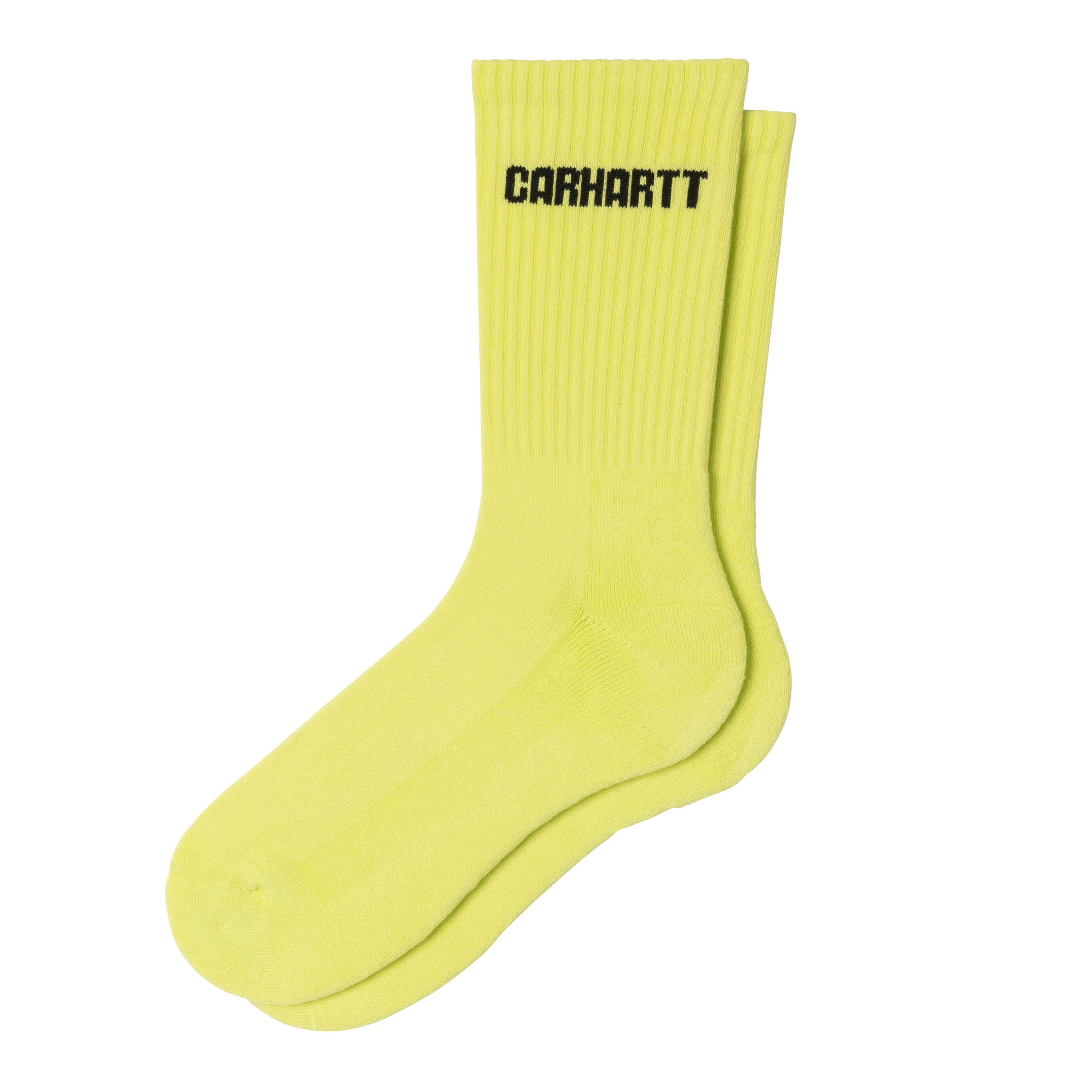 Carhartt WIP Industry Socks, Lumo Yellow / Black | Tienda oficial en Línea