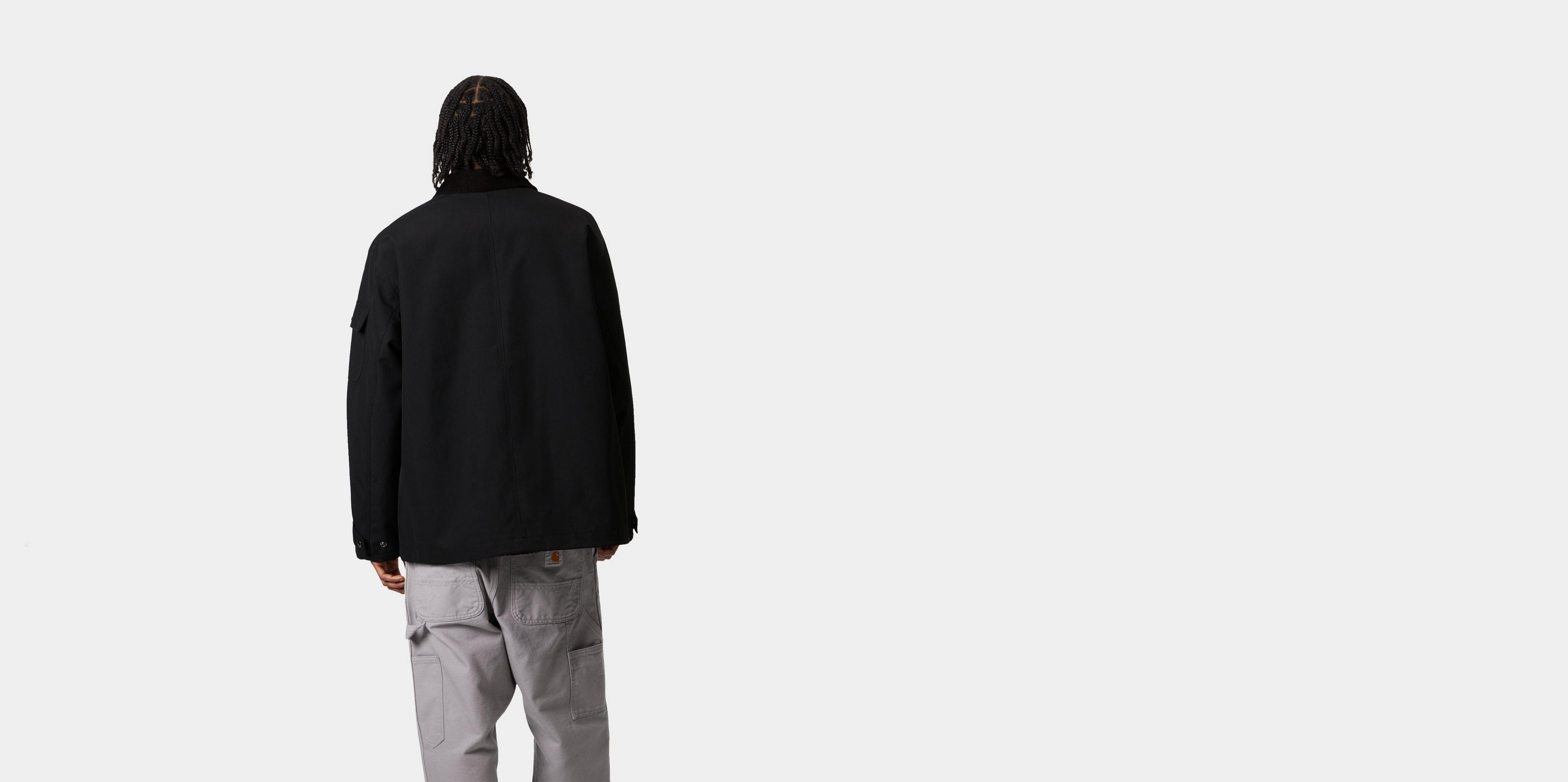 Carhartt WIP Clapton Jacket, Black / Black | Official Online Store