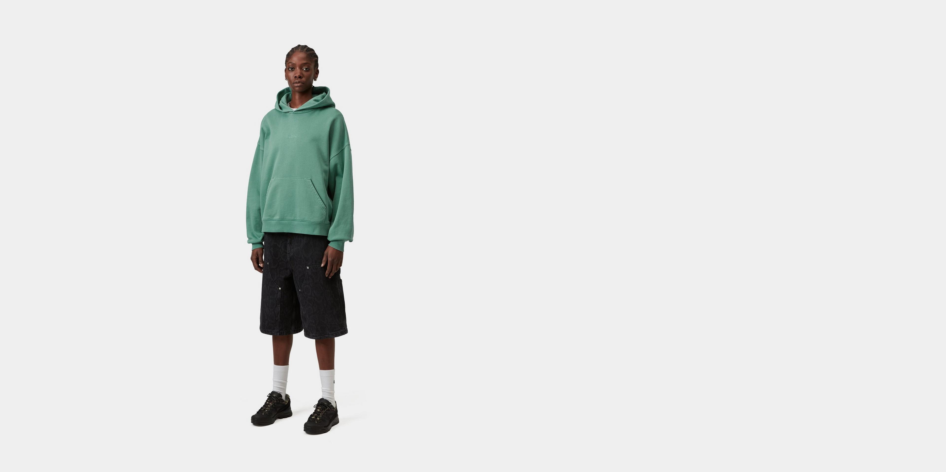 Carhartt WIP Women's Hooded Benton Sweatshirt, Lily | Official Online Store