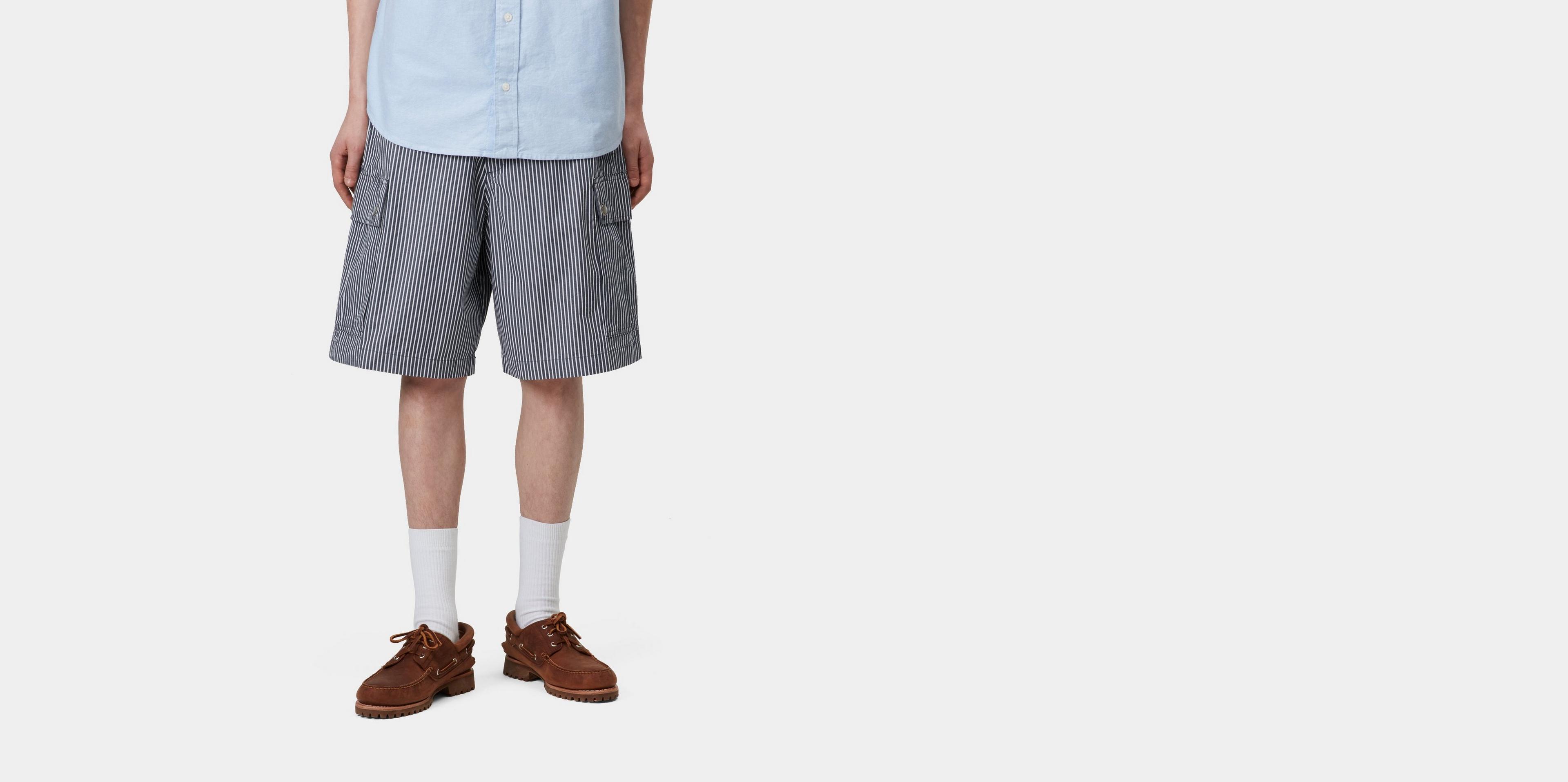 Carhartt WIP Notus Short, Arvin Stripe, Space | Official Online Store