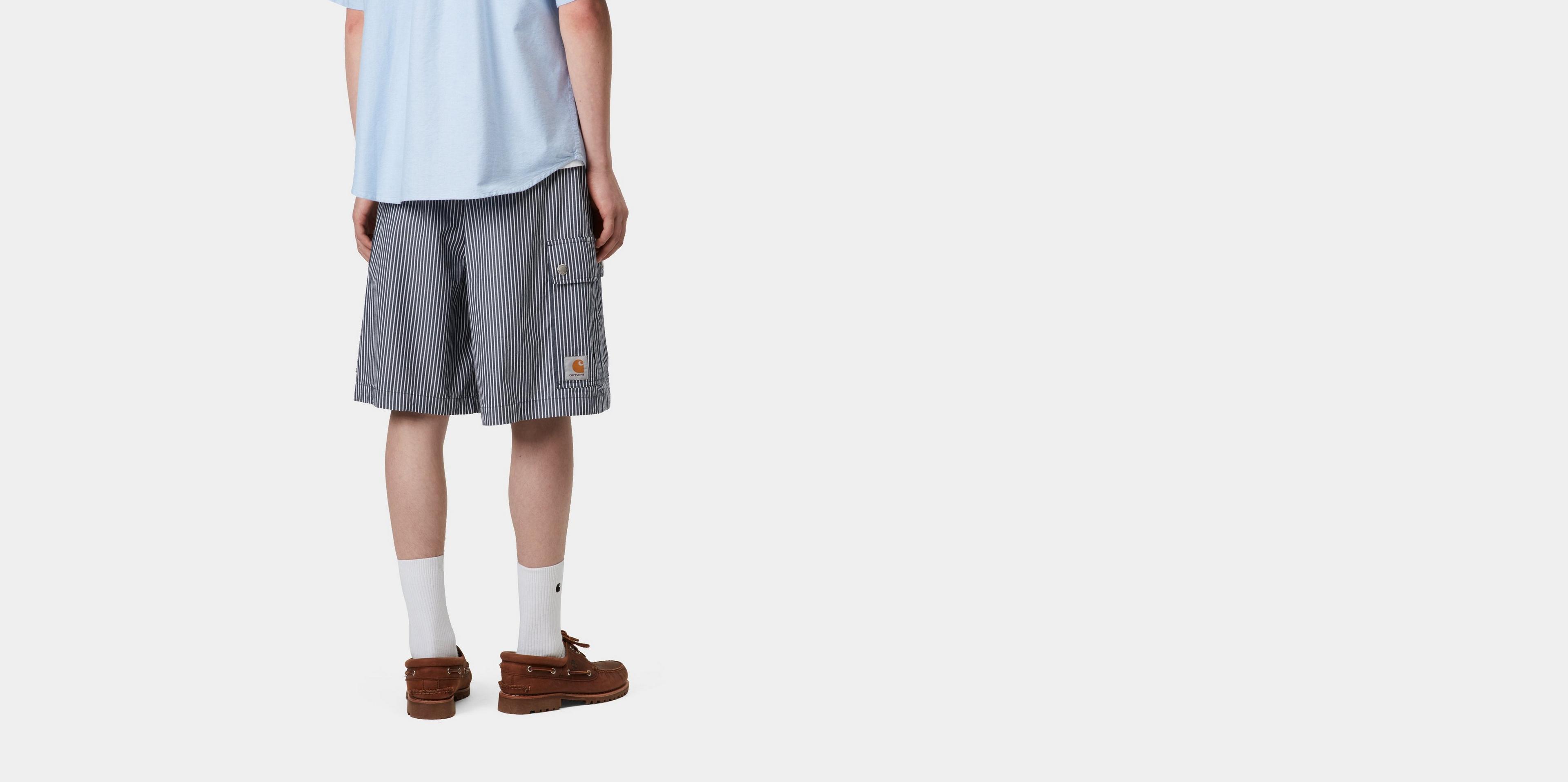 Carhartt WIP Notus Short, Arvin Stripe, Space | Official Online Store