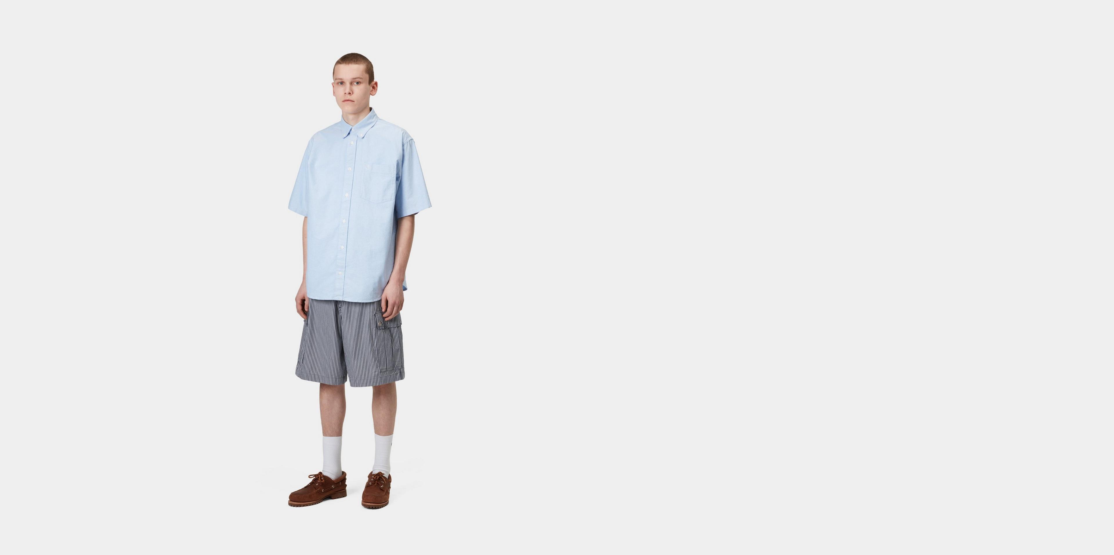 Carhartt WIP Notus Short, Arvin Stripe, Space | Official Online Store