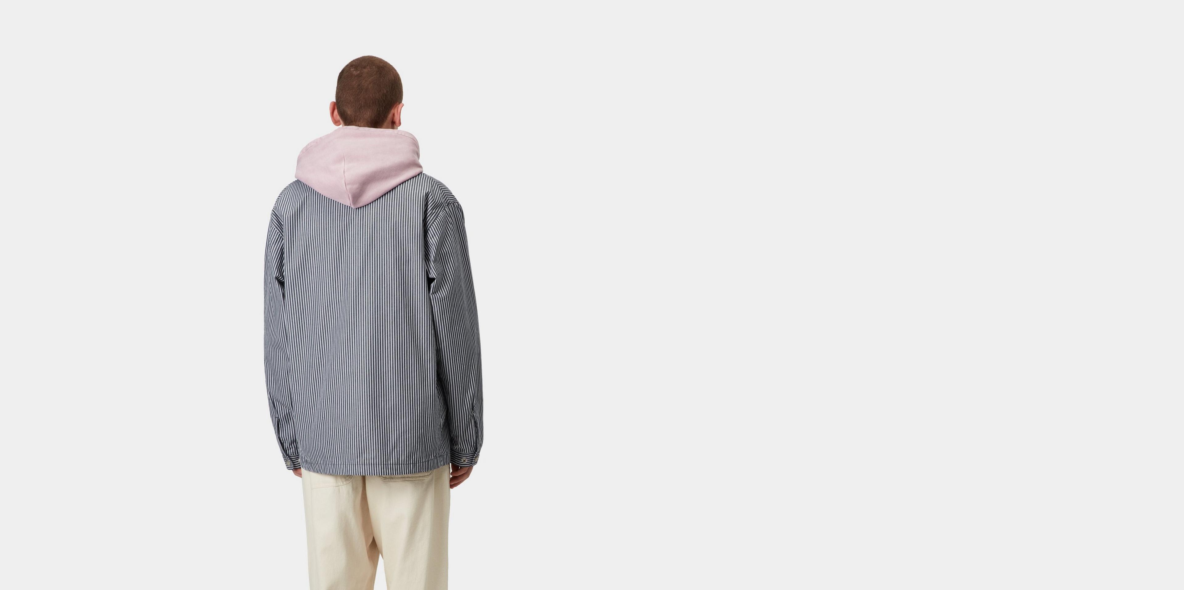 Carhartt WIP Notus Coach Jacket, Arvin Stripe, Space | Official Online ...