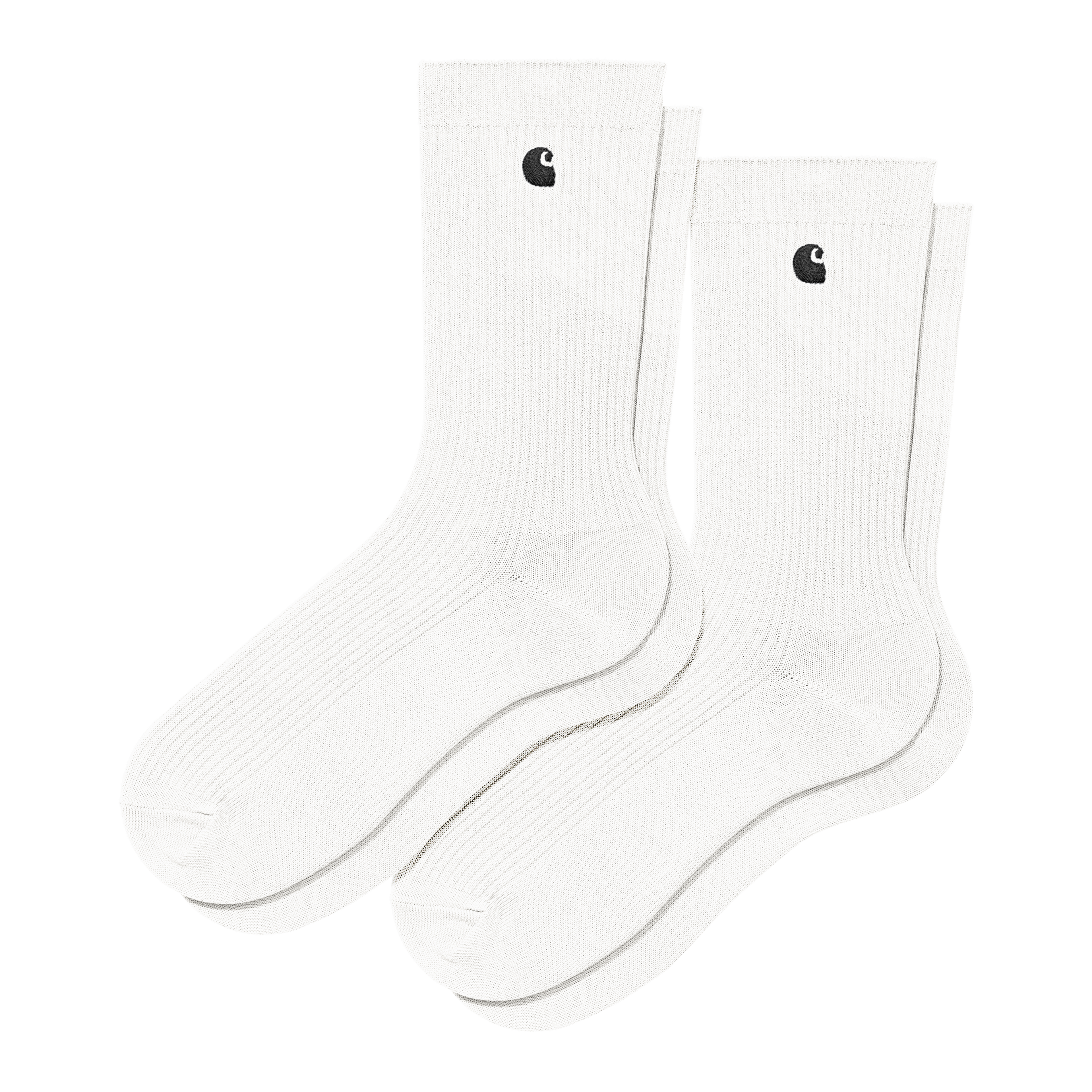 Carhartt WIP Madison Pack Socks, White / Black + White / Black ...
