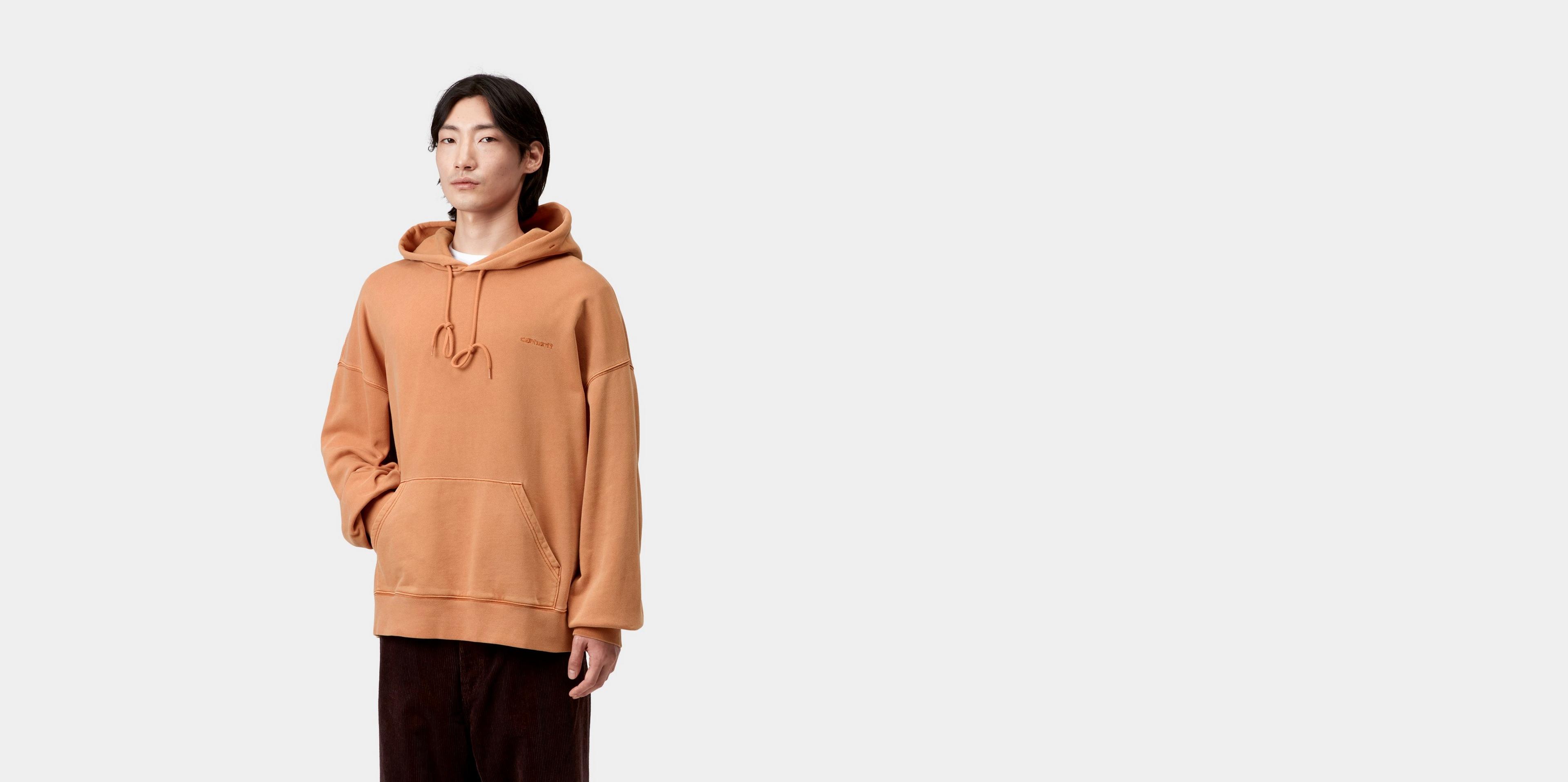 Carhartt WIP Hooded Benton Sweatshirt, Redhaven | Tienda oficial en Línea