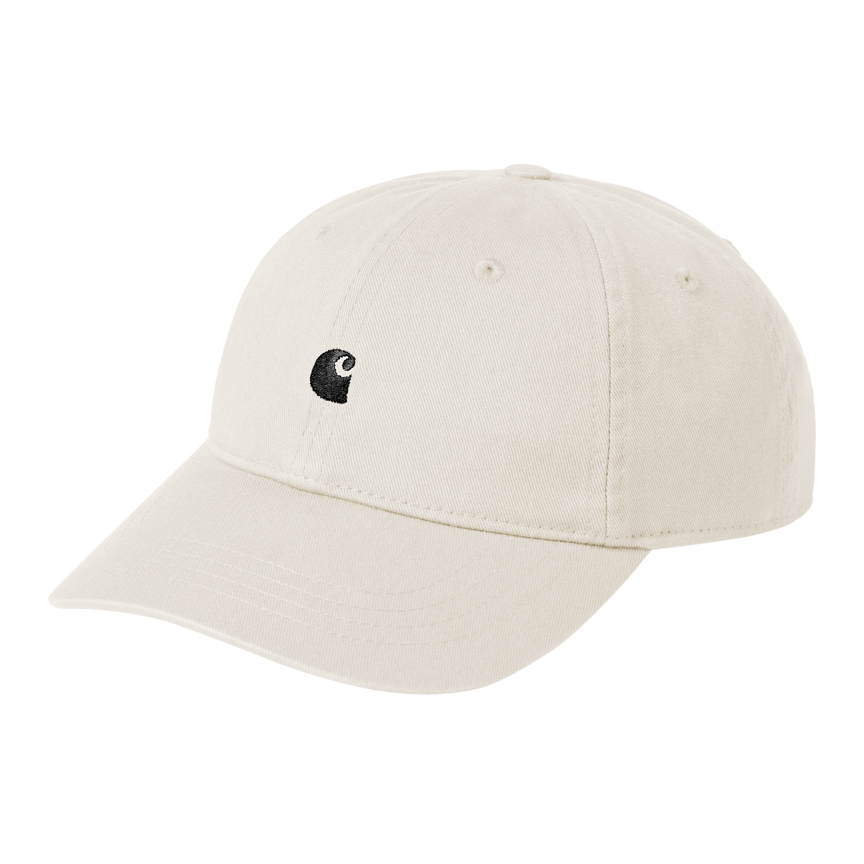 Carhartt WIP W' Madison Logo Cap, Salt / Black | Official Online Store