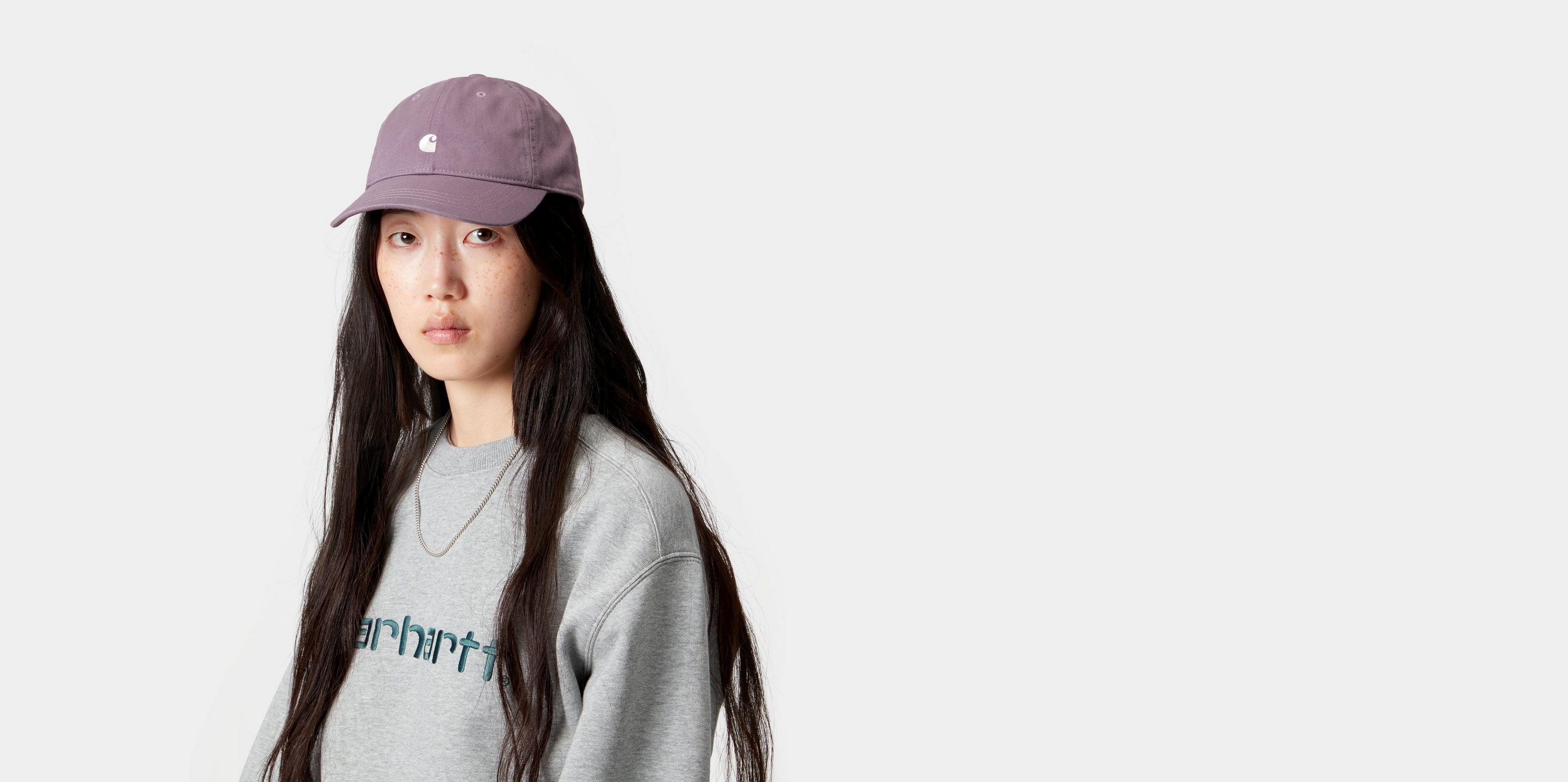Carhartt WIP W' Madison Logo Cap, Phlox / Wax | Official Online Store