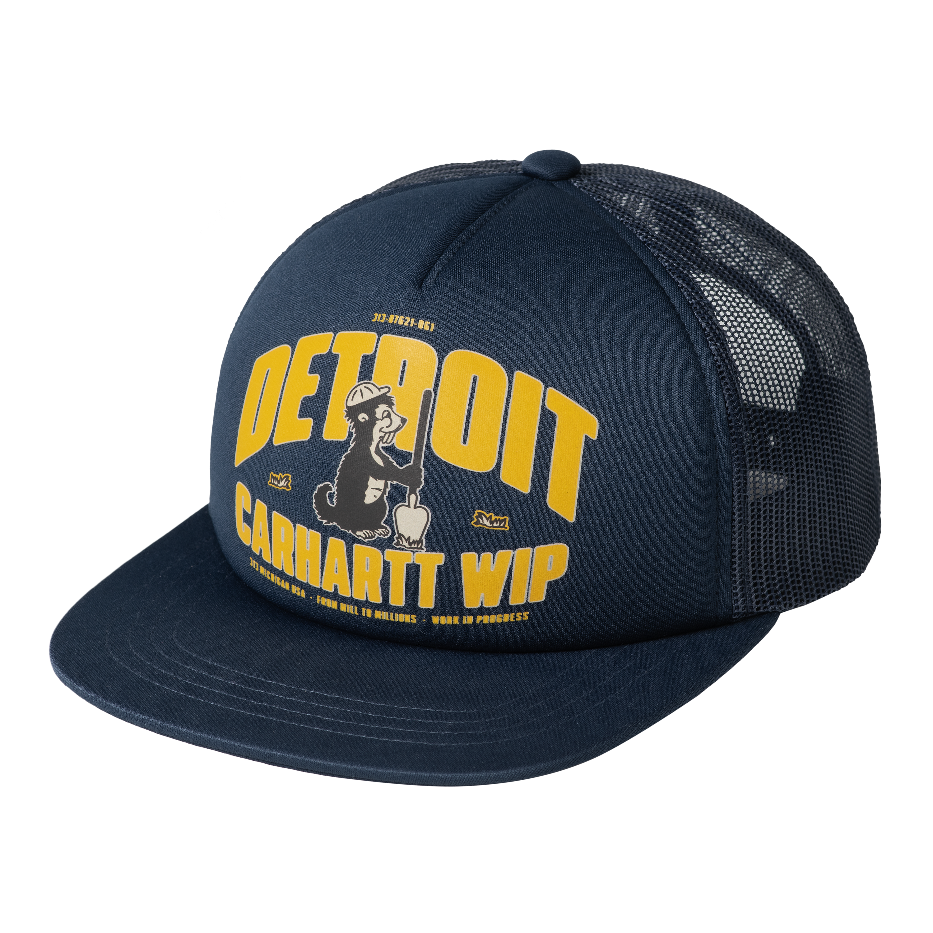 Carhartt WIP Underground Trucker Cap, Blue | Official Online Store