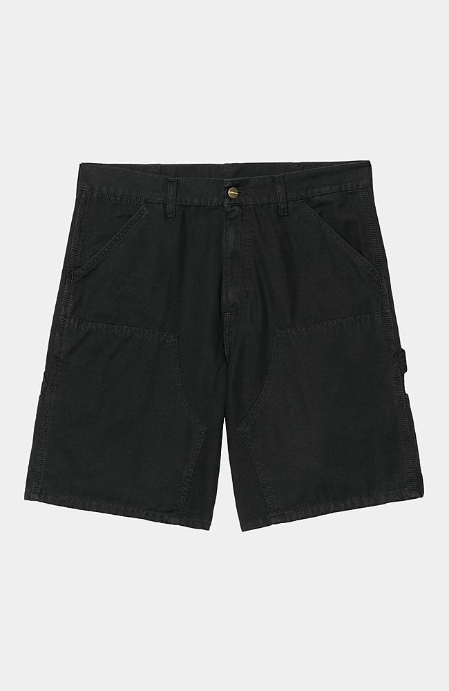 Carhartt WIP Double Knee Short, Black | Official Online Store Carhartt WIP Double Knee Short, Black | Official Online Store