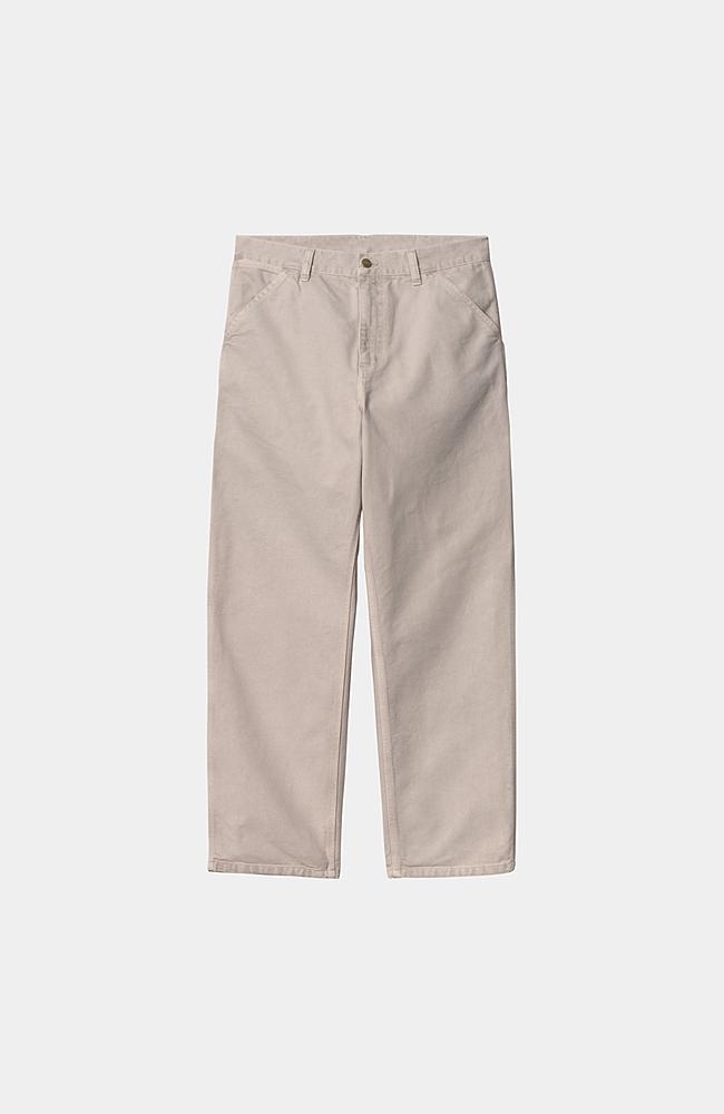 Carhartt WIP Single Knee Pant, Dusky Beige | Official Online Carhartt WIP Single Knee Pant, Dusky Beige | Official Online