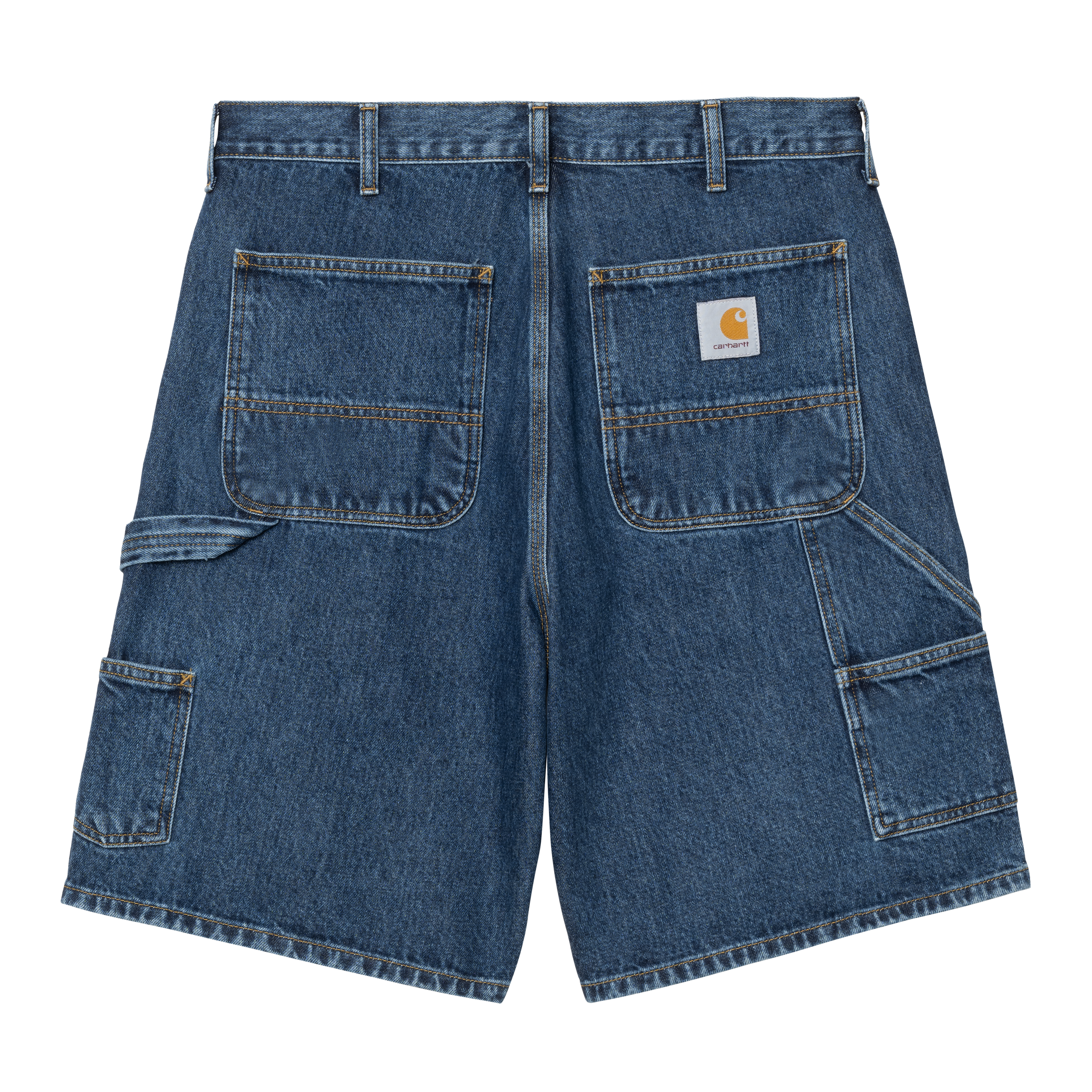 Carhartt WIP Double Knee Short, Blue | Official Online Store