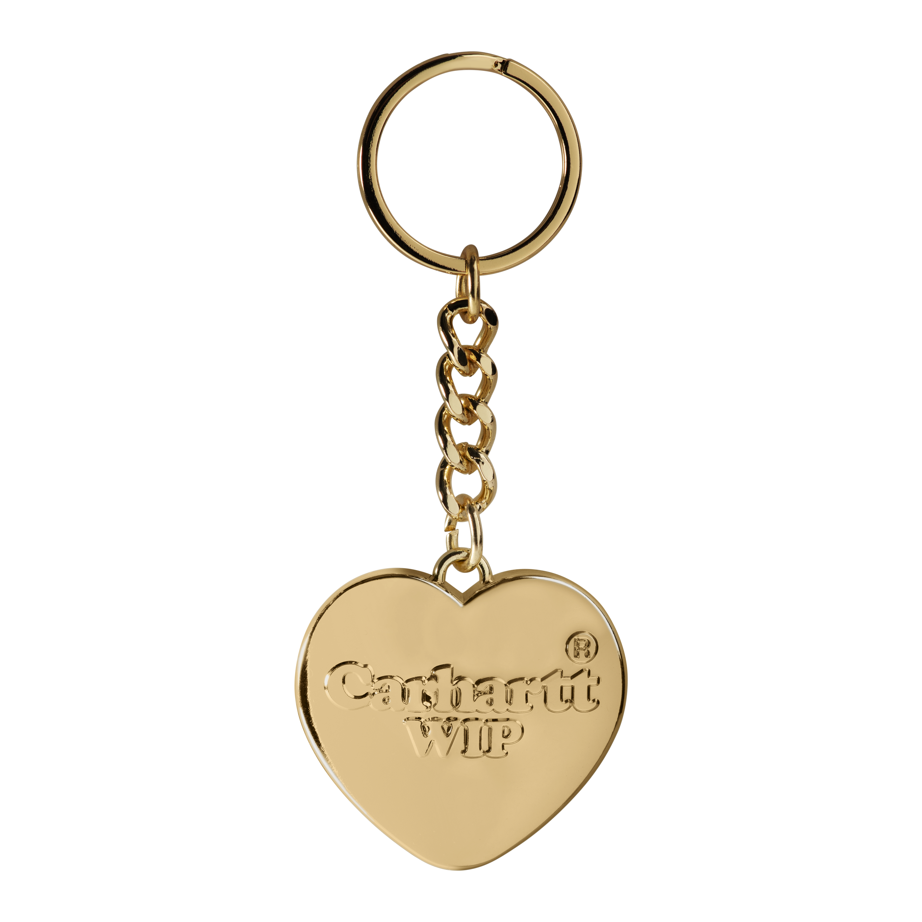 Carhartt WIP Heart Keychain, Gold | Tienda oficial en Línea