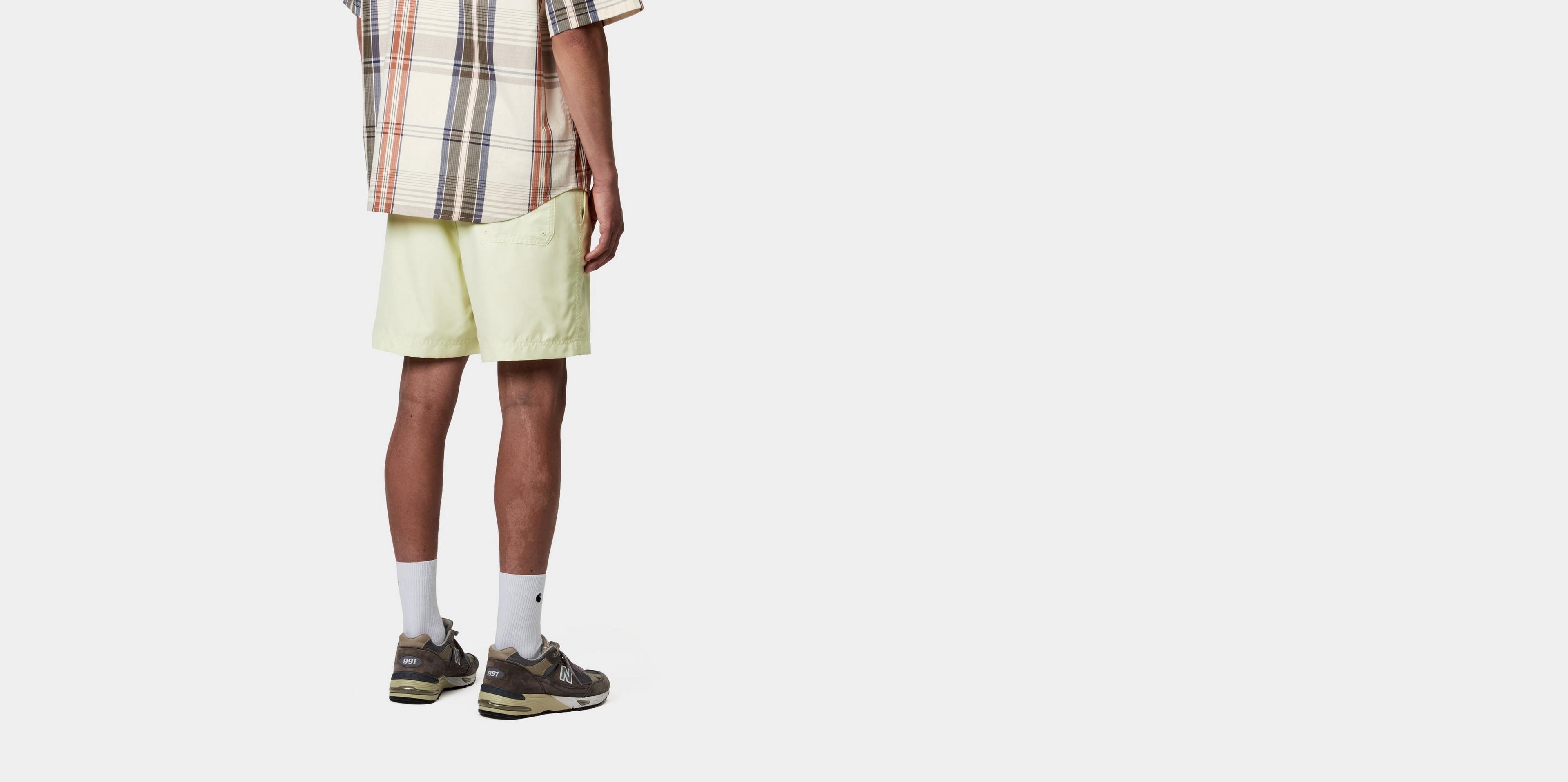 Carhartt WIP Chase Swim Trunks, Air Green / Gold | Official Online Store