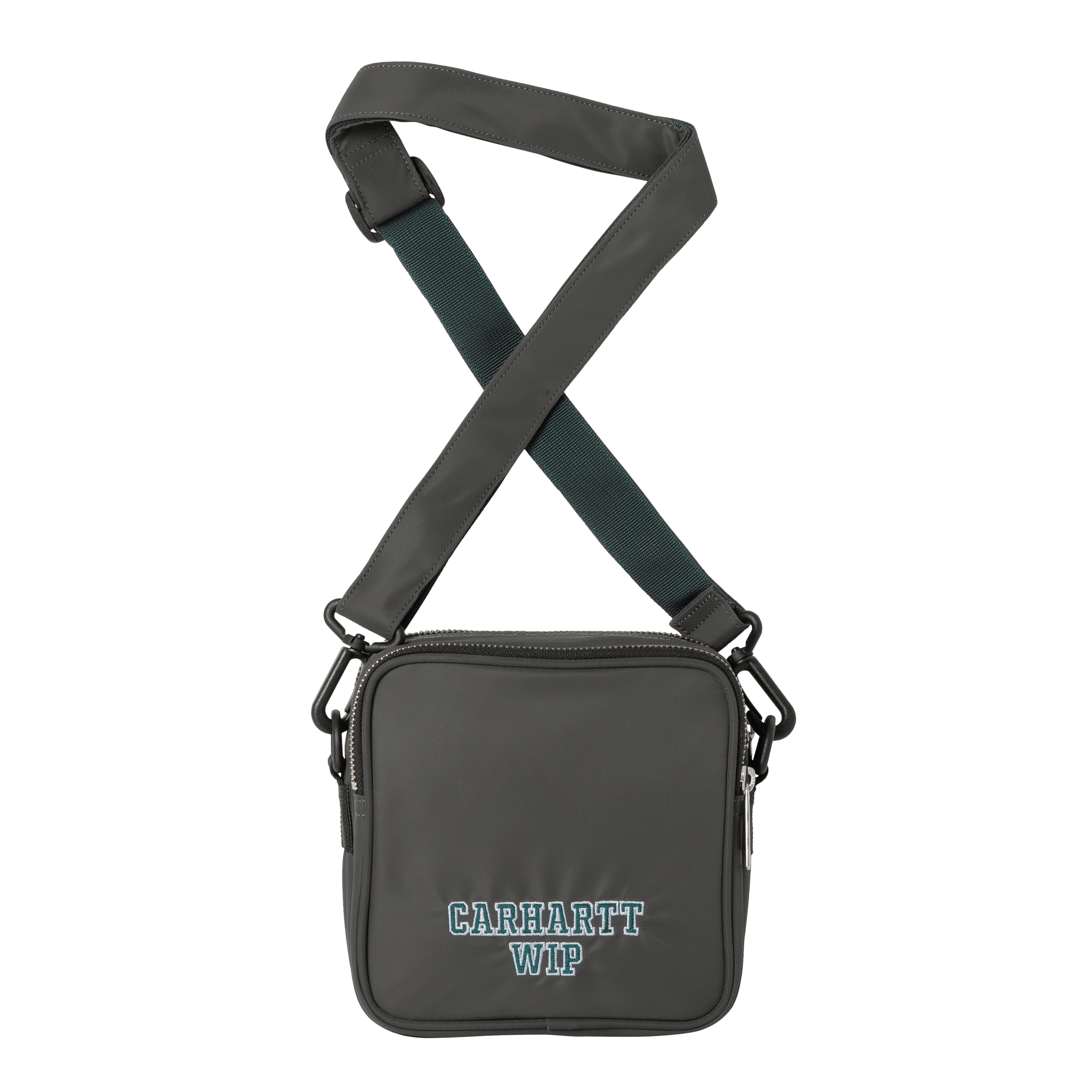 Carhartt WIP Alumni Essential Bag, Small, Graphite / Dark Fir ...