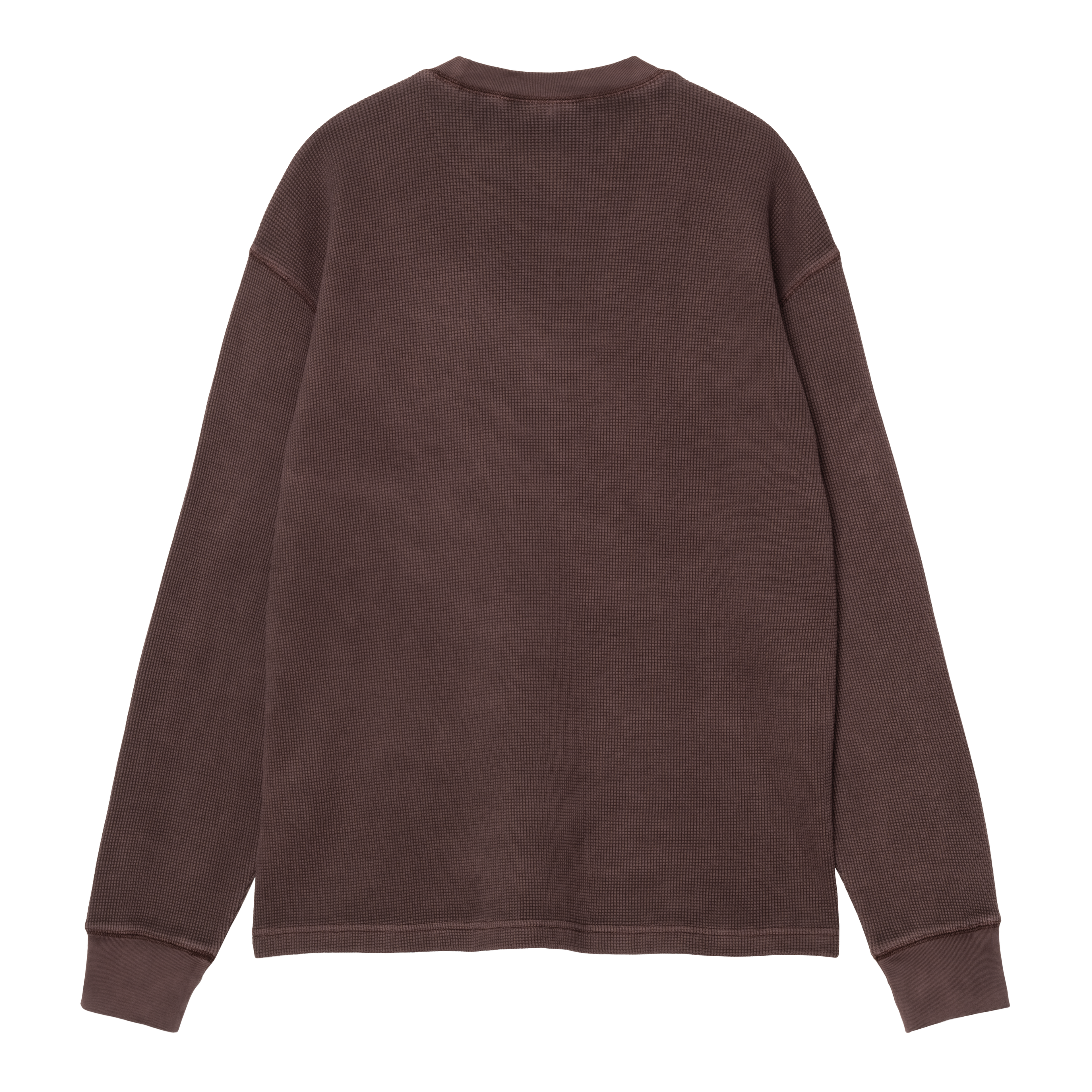 Carhartt WIP L/S Vista Waffle T-Shirt, Palisander | Officiële online Shop